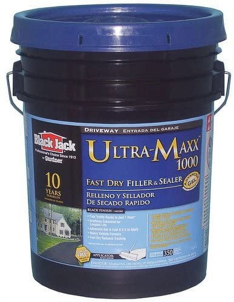 Black Jack Ultra-Maxx 1000, Urethane Blacktop Driveway Filler & Sealer ...