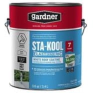 GARDNER-GIBSON Aluma-Kote Fibered Aluminum Reflective Roof Coating, 4 ...