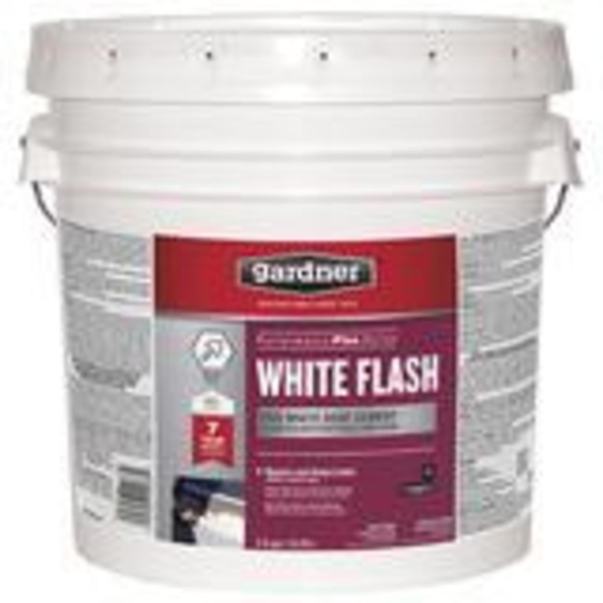 Gardner-Gibson Sta-Kool White Flash Pro White Roof Cement, 3.5 Gallon ...