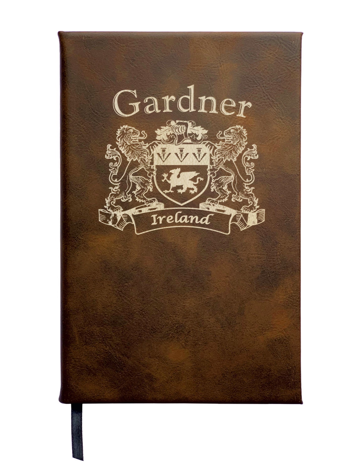 Gardner Irish Coat of Arms Leather Journal - Walmart.com