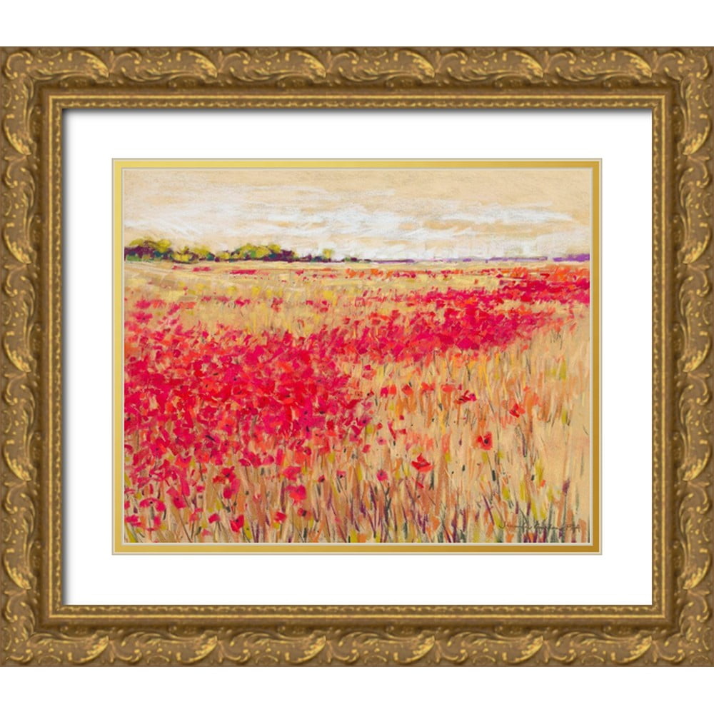 Gardner, Jennifer 14x12 Gold Ornate Wood Framed with Double Matting ...