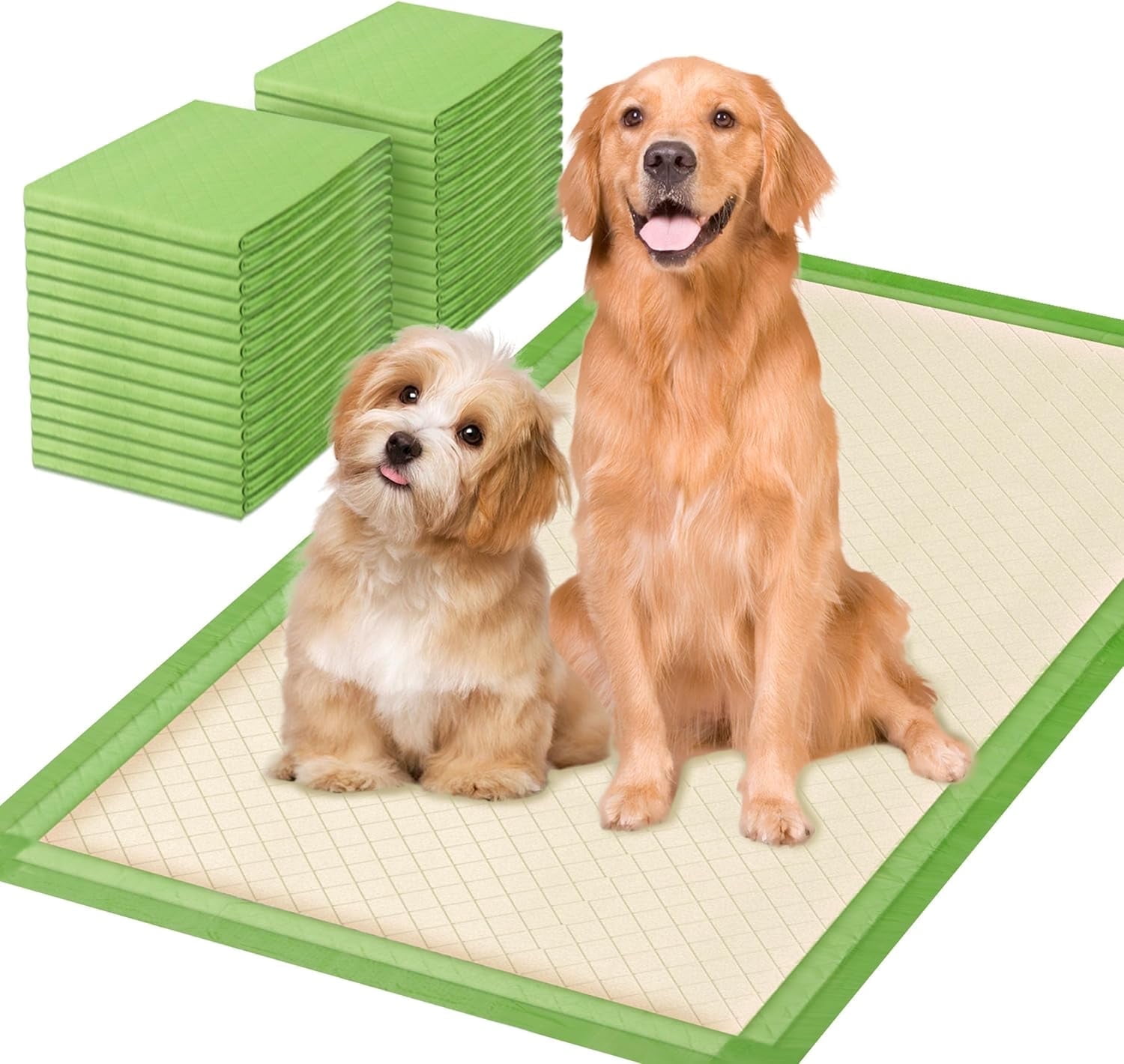 Nomipaw Pee Pads for Dogs - 29 x 47 inchs - 50 Count - ECO - Super ...