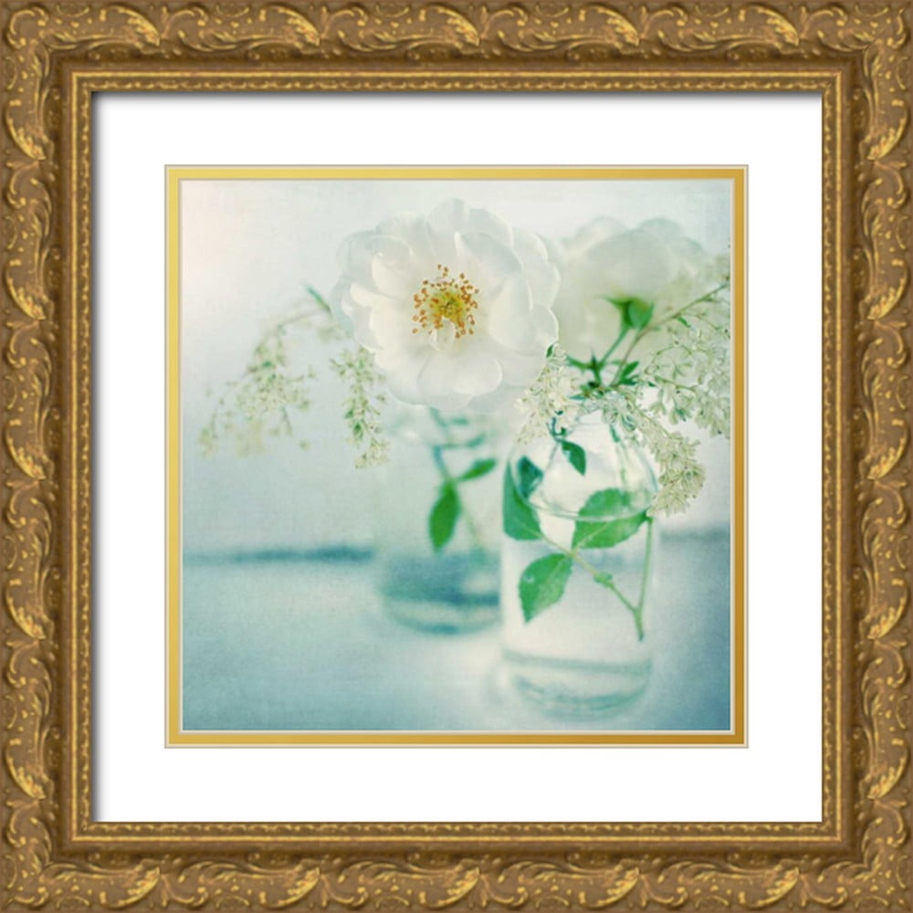 Gardner, Sarah 12x12 Gold Ornate Wood Framed with Double Matting Museum Art Print Titled - White ...