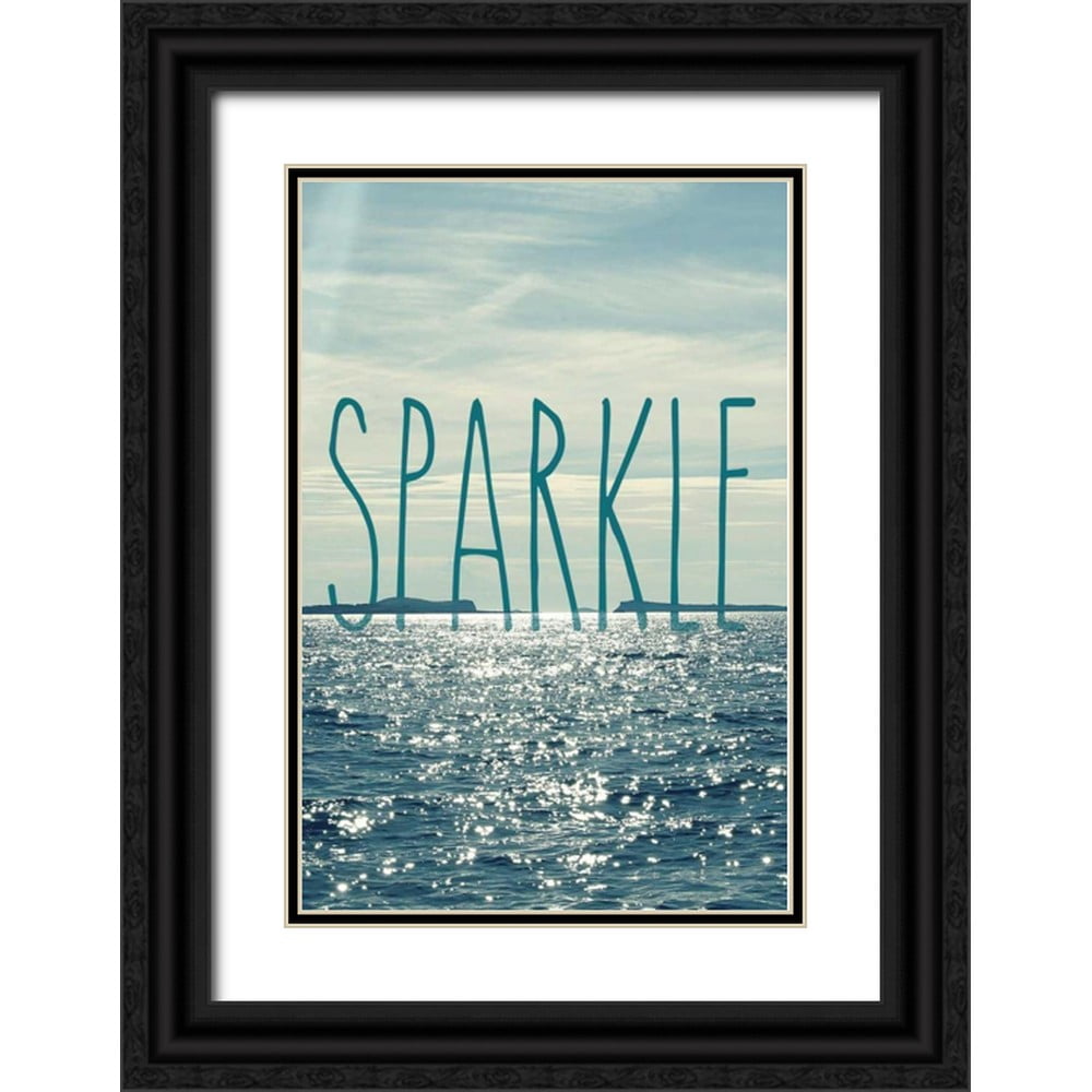 Gardner, Sarah 17x24 Black Ornate Wood Framed with Double Matting ...