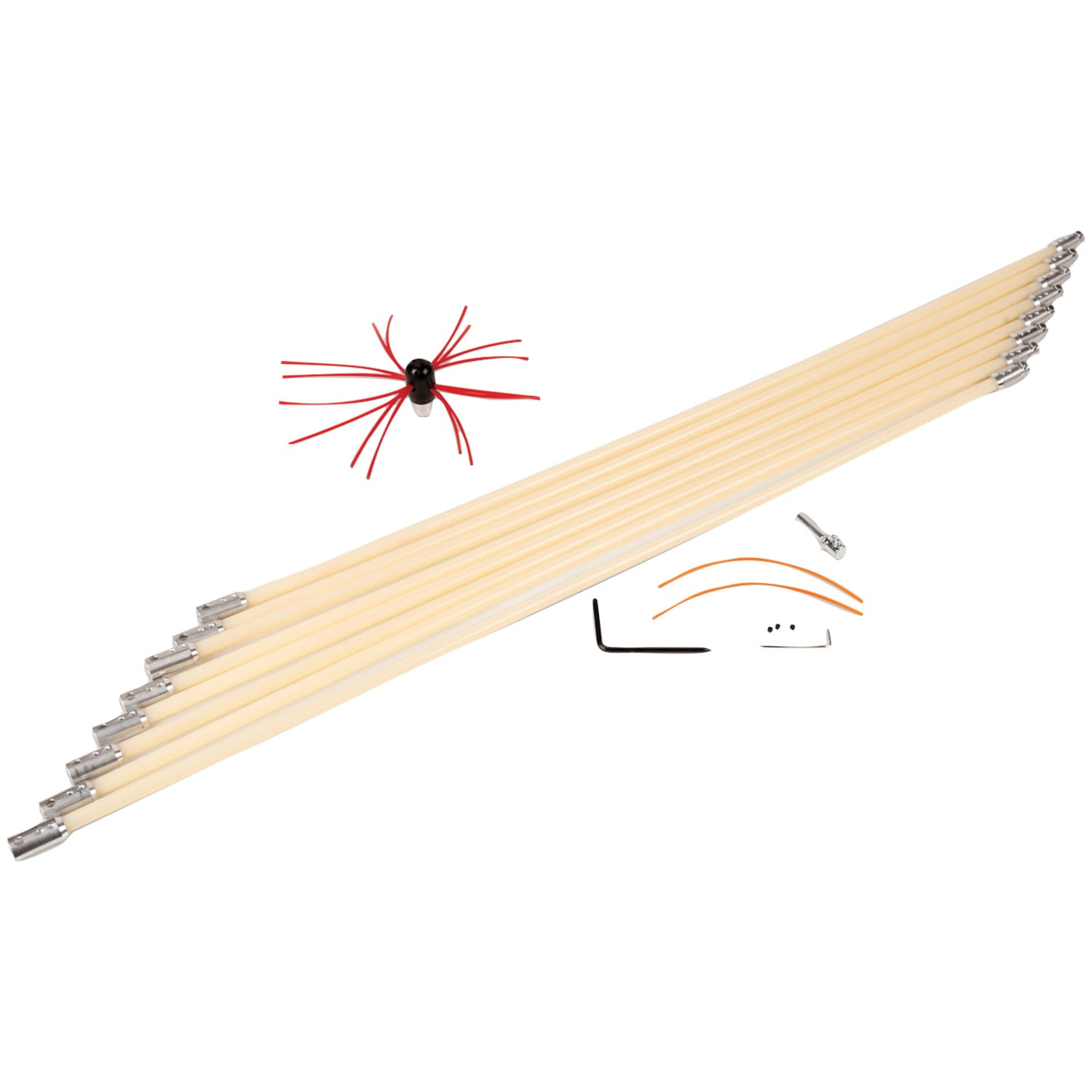 Sooteater Liner Kit - (8) 3' Flex Rods - Walmart.com