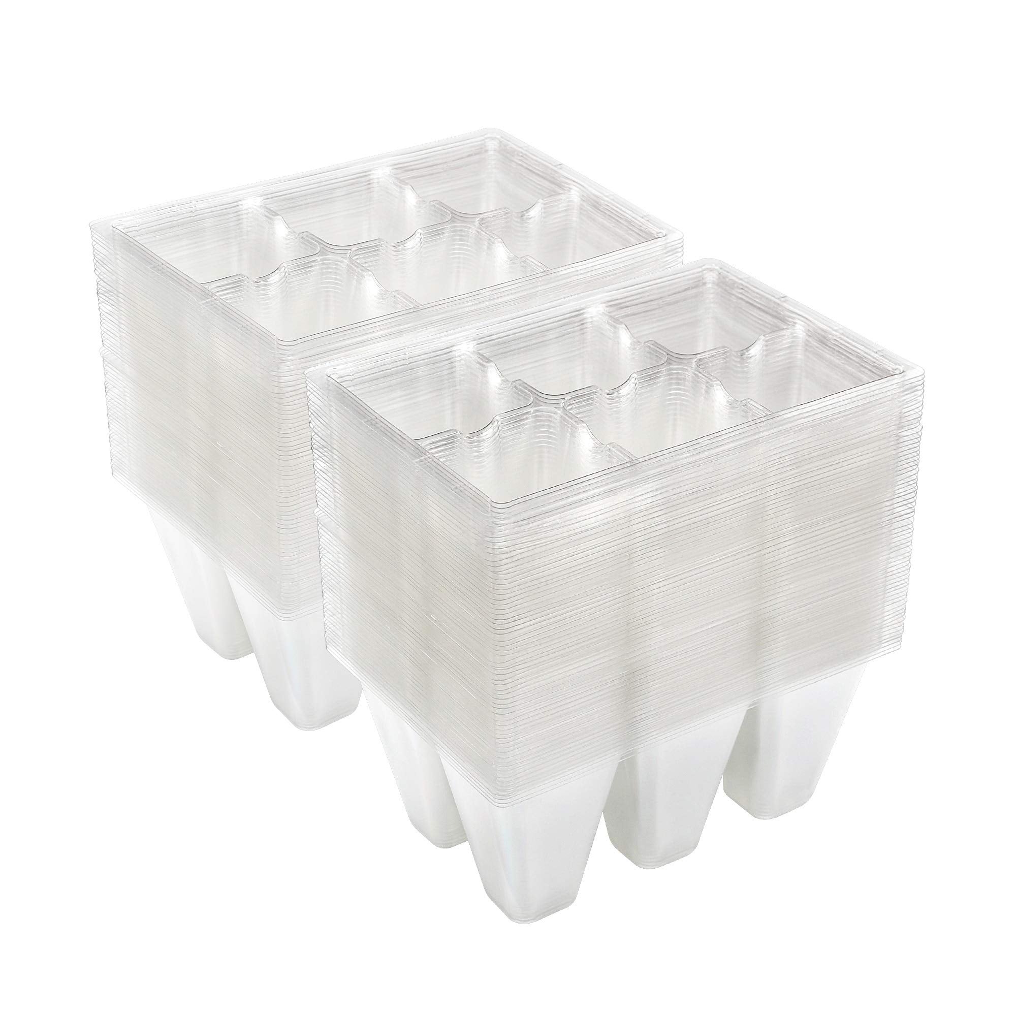 Gardzen 120 PackEGSC 6-Cell Seed Starting Tray for Seedlings, Plant ...