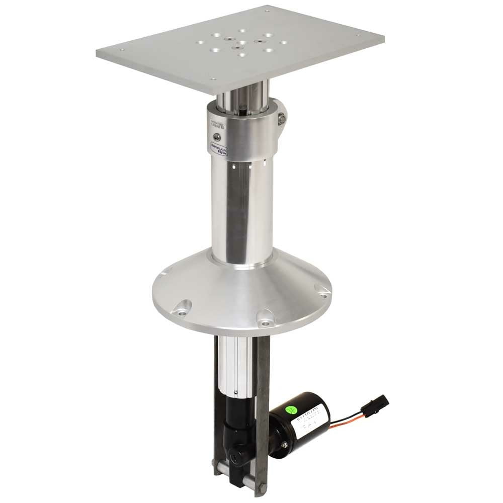 Garelick Boat Electric Table Pedestal 78501-24 | 15 1/4 - 23 Inch 24V ...