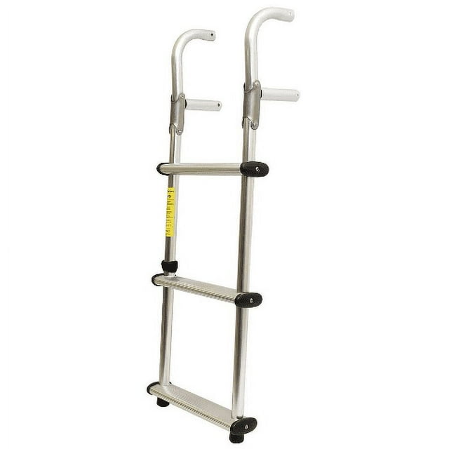Garelick Boat Folding Transom Ladder 18018 | 3-Step 34 1/4 Inch ...