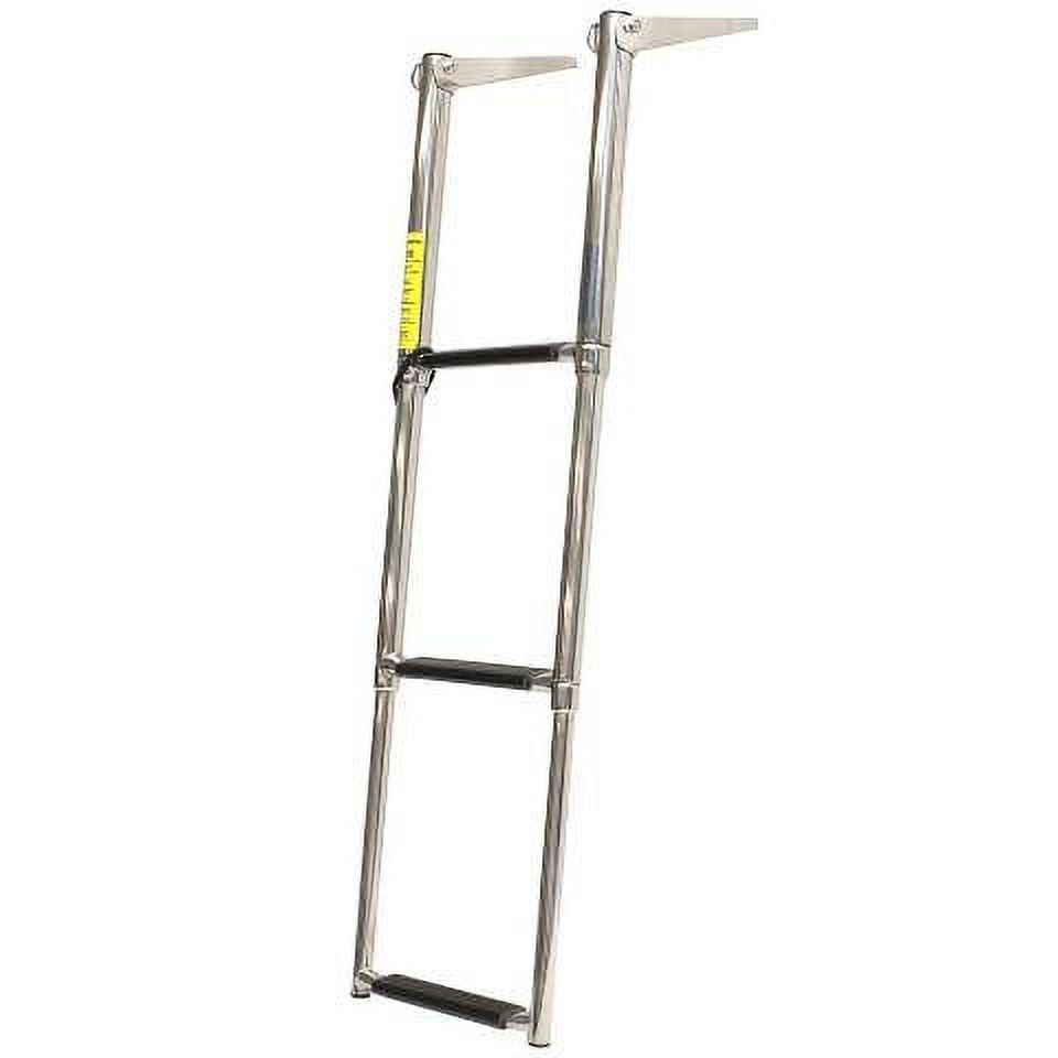 Garelick Boat Telescoping Ladder 19616-24 | 3-Step Stainless Steel ...