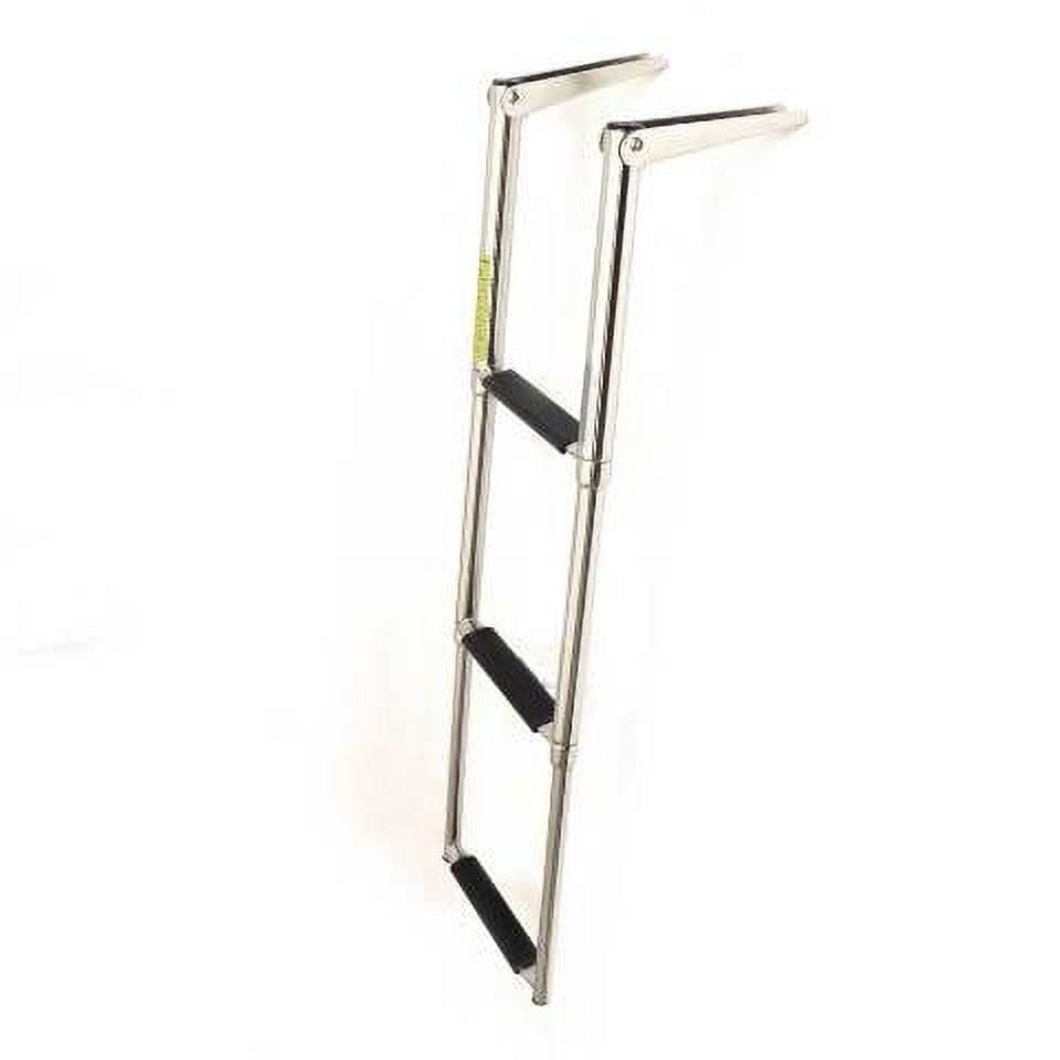 Garelick Boat Telescoping Ladder 24361 | 3 Step Stainless Steel ...