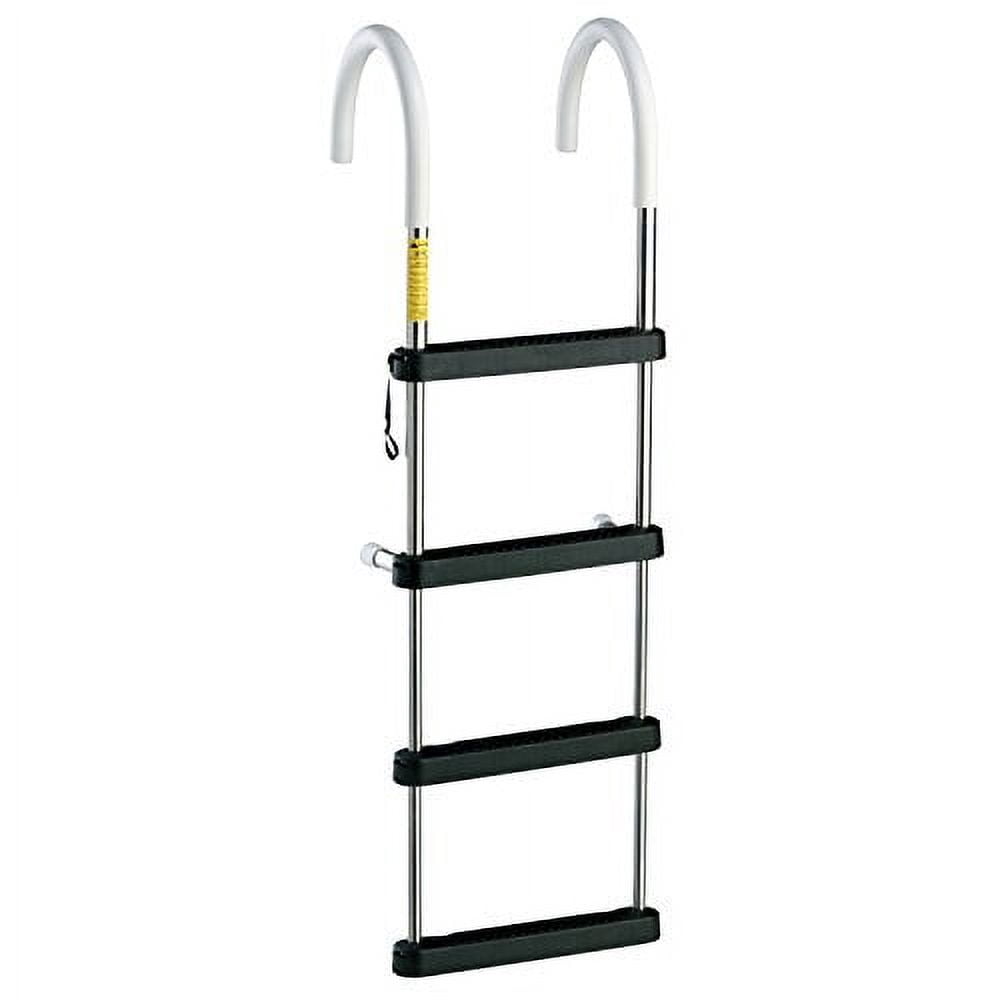 Garelick EEz-In Telescoping Stainless Steel Gunwale Hook Ladder ...