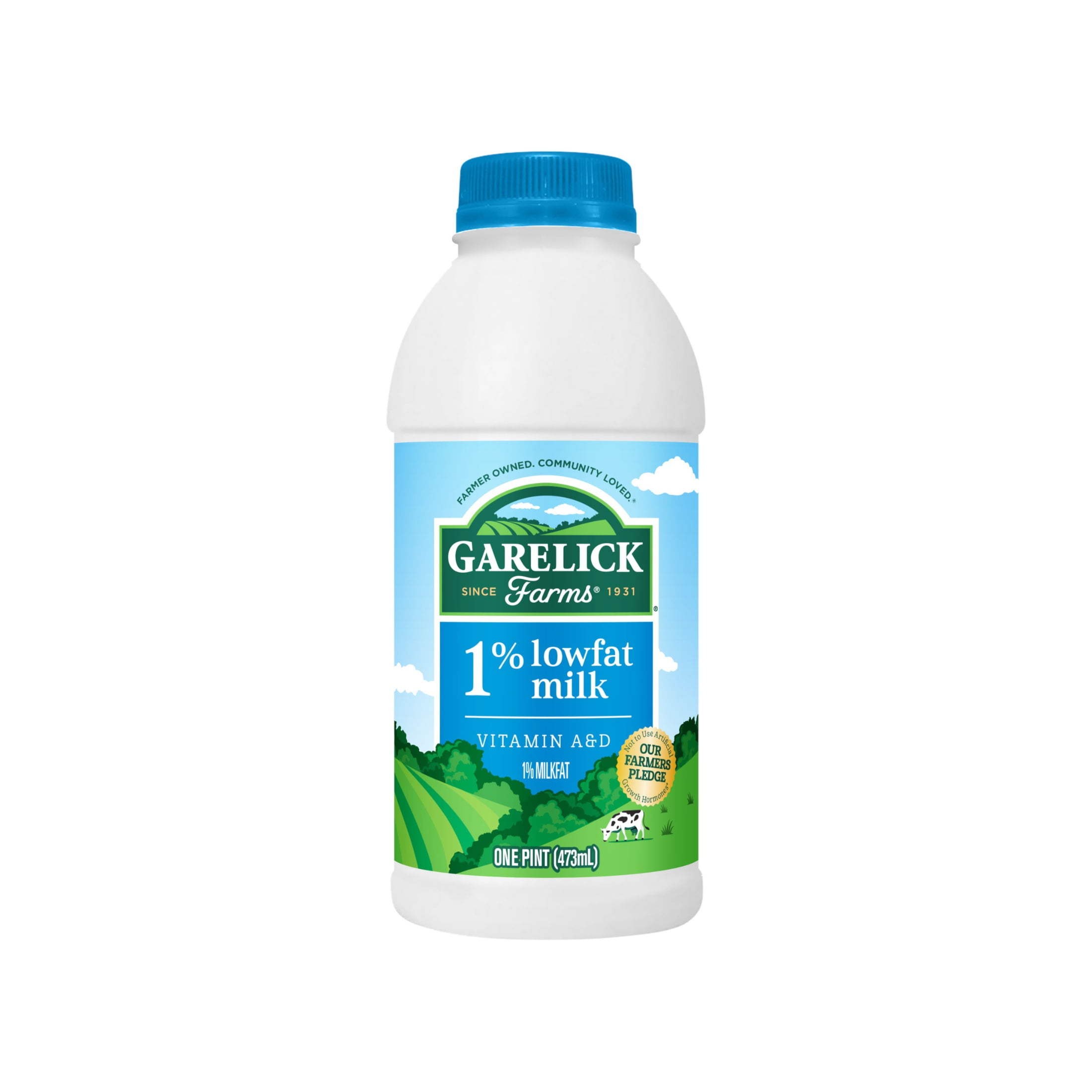 Garelick Farms 1% Low Fat Milk - Walmart.com