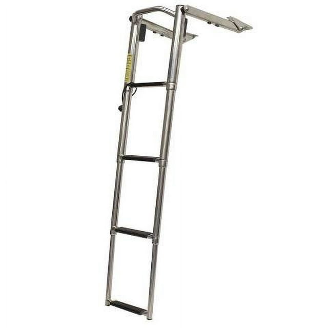 Garelick Marine Boat Telescoping Ladder 19620-25 | 4 Step 44 Inch ...