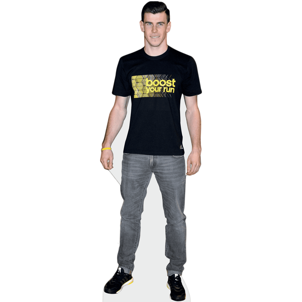 Gareth Bale Mini Cardboard Cutout Standee - Walmart.com
