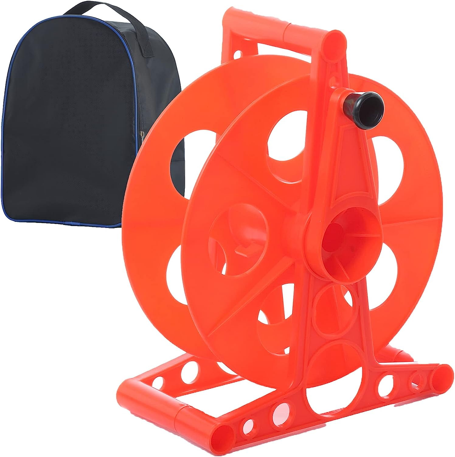 GarfatolRv Heavy Duty Cord Storage Reel with Handle & Carrying Bag for ...