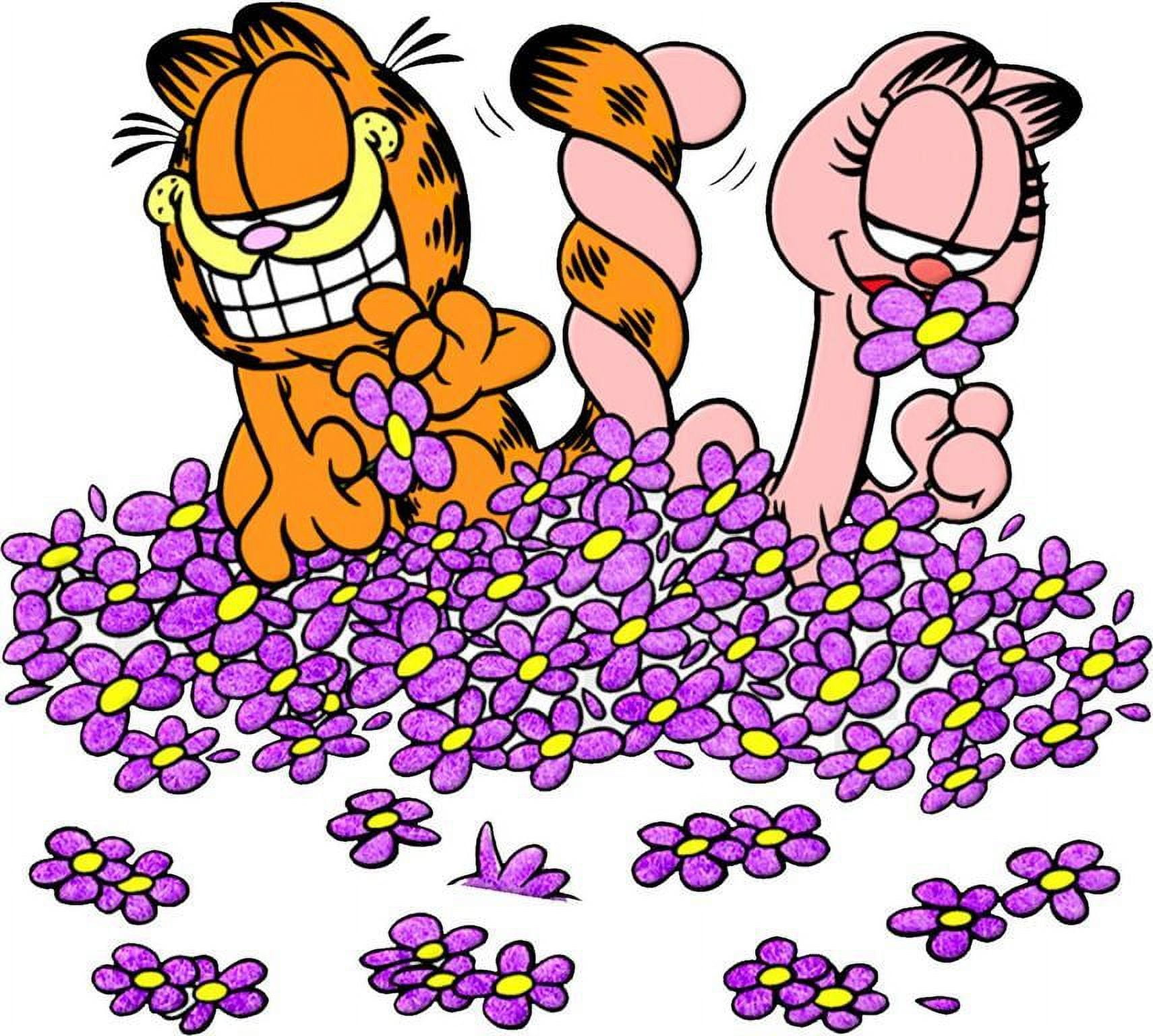 Garfield And Arlene Dating Moment Cartoon Character Wall Art Sticker