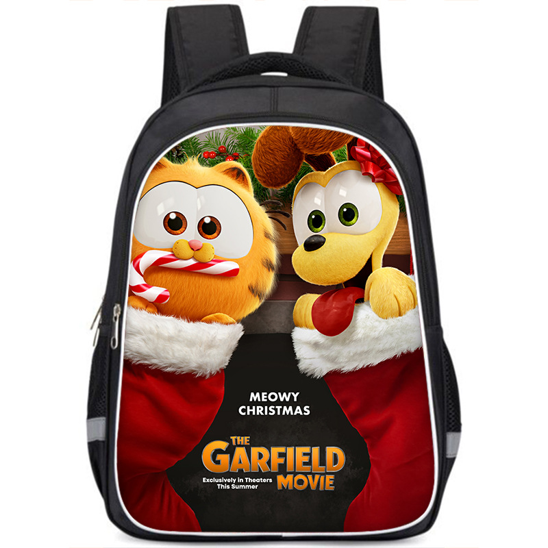 Garfield Backpack The Garfield Movie Poster Large Capacity Student ...