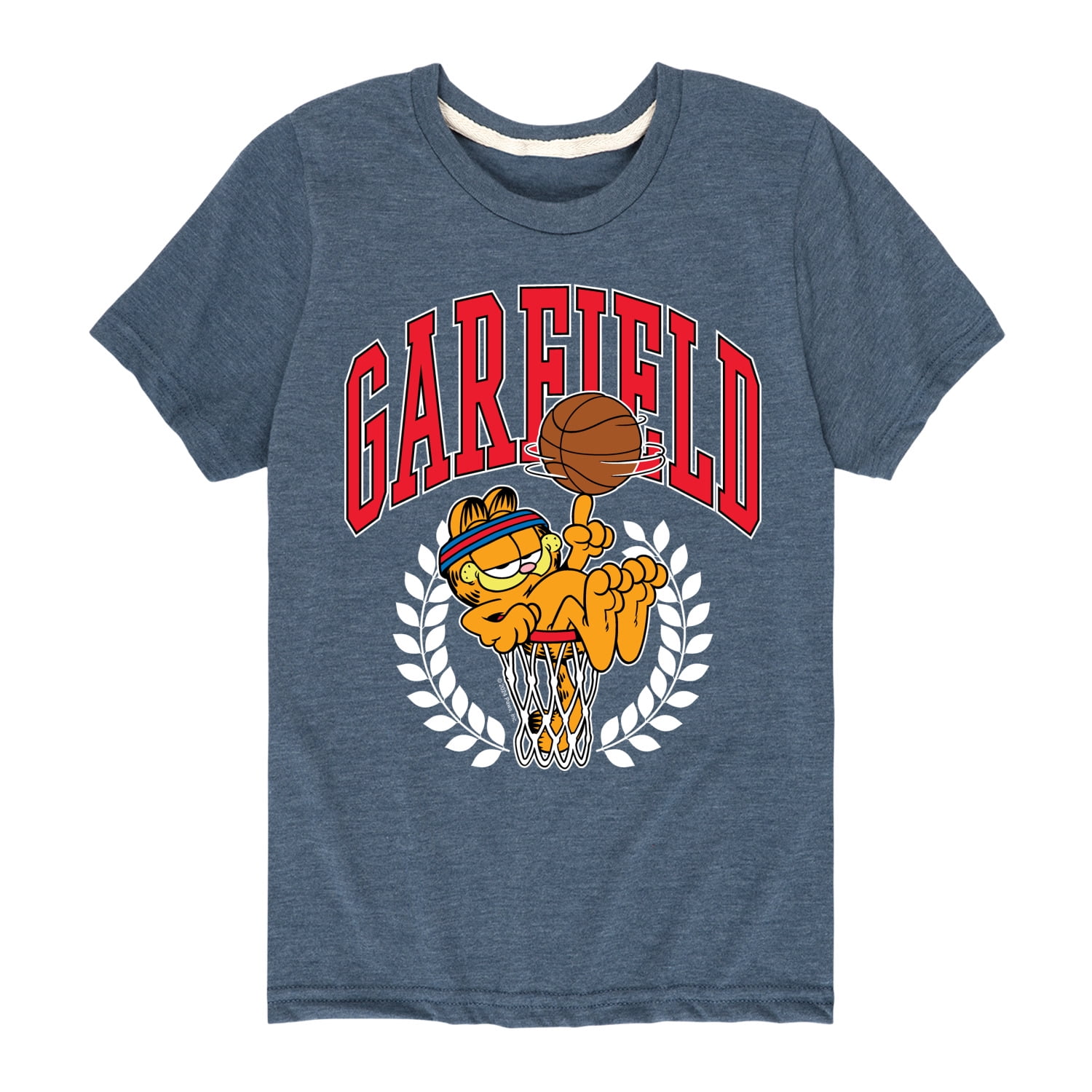 Garfield - Basketball - Toddler & Youth Short Sleeve Graphic T-Shirt ...
