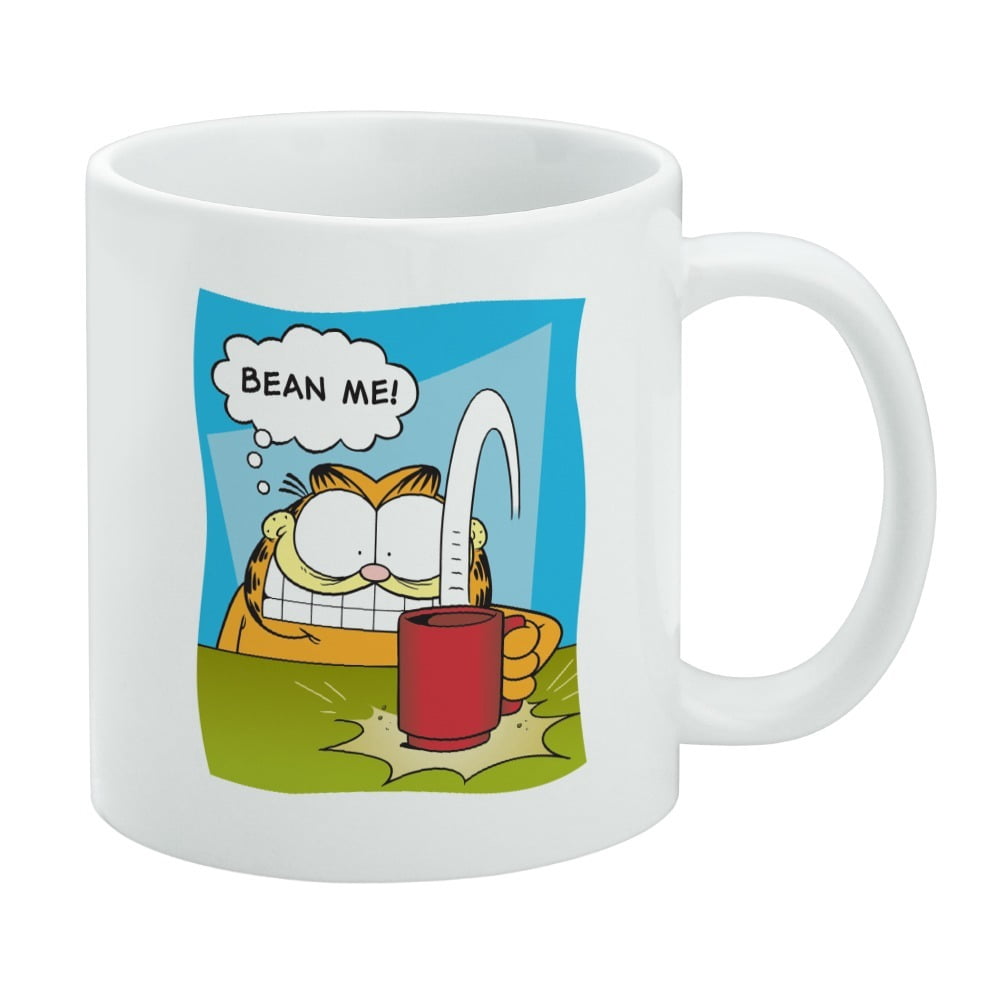 Garfield Bean Me! White Mug - Walmart.com