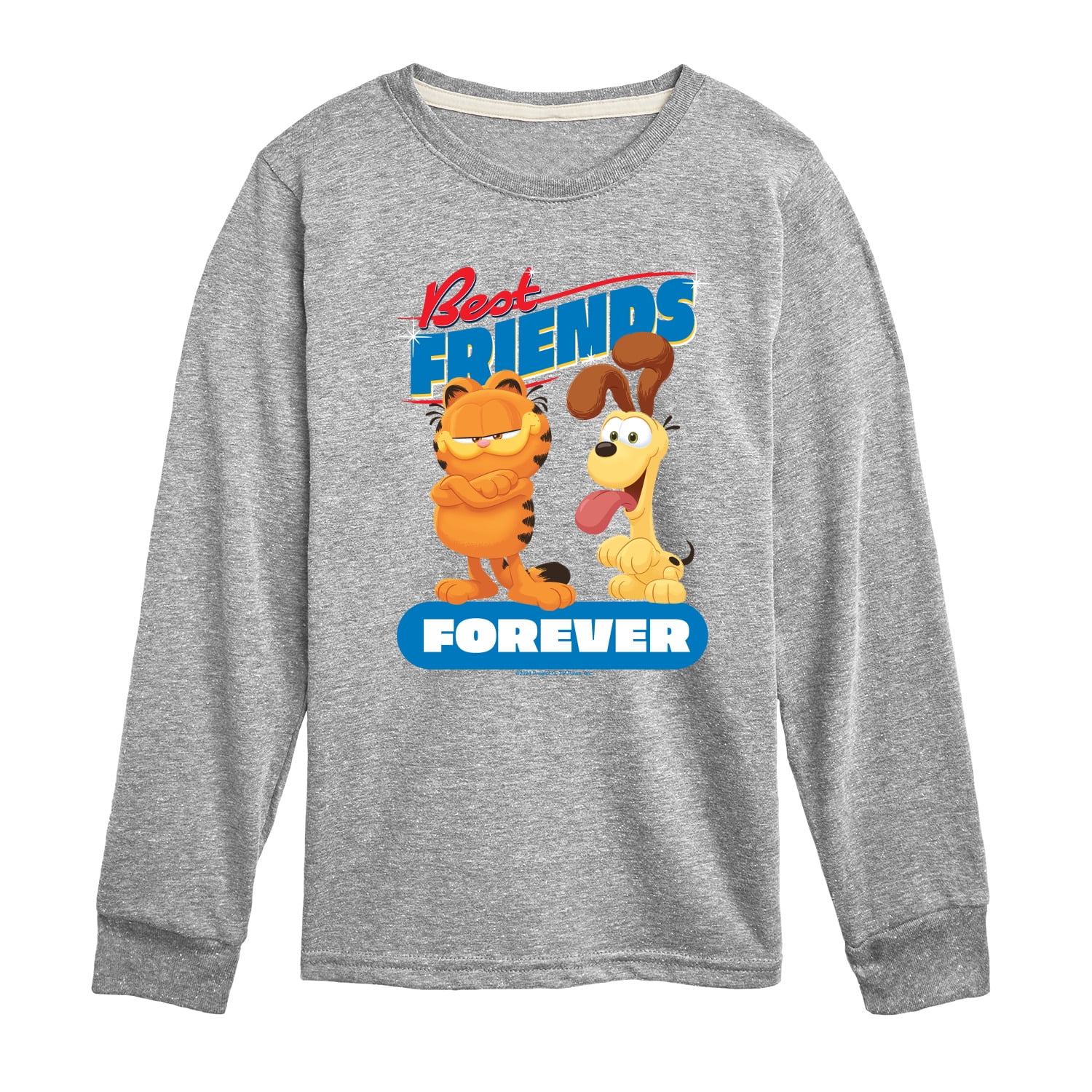 Garfield - Best Friends Forever - Toddler & Youth Long Sleeve Graphic T ...