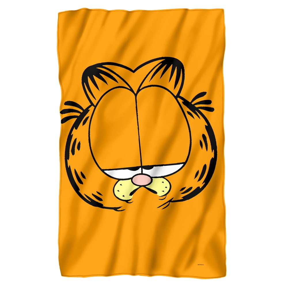 Garfield Soft Plush Fleece Throw Blanket for Kids & Adults, 36' x 58 ...