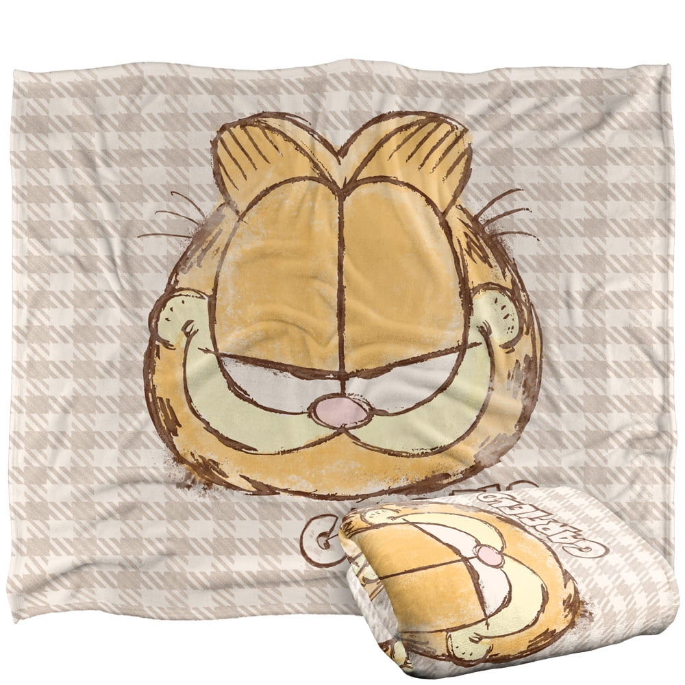 Garfield Watercolor Officially Licensed Silky Touch Super Soft Throw ...