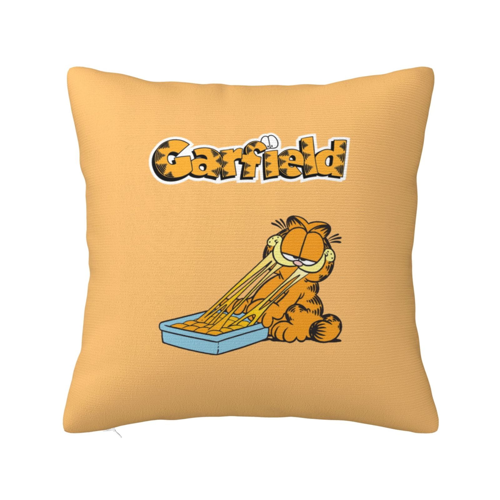 Garfield Cartoon Cat Pillow Pillowcase Zipper Pillowcase Novel ...