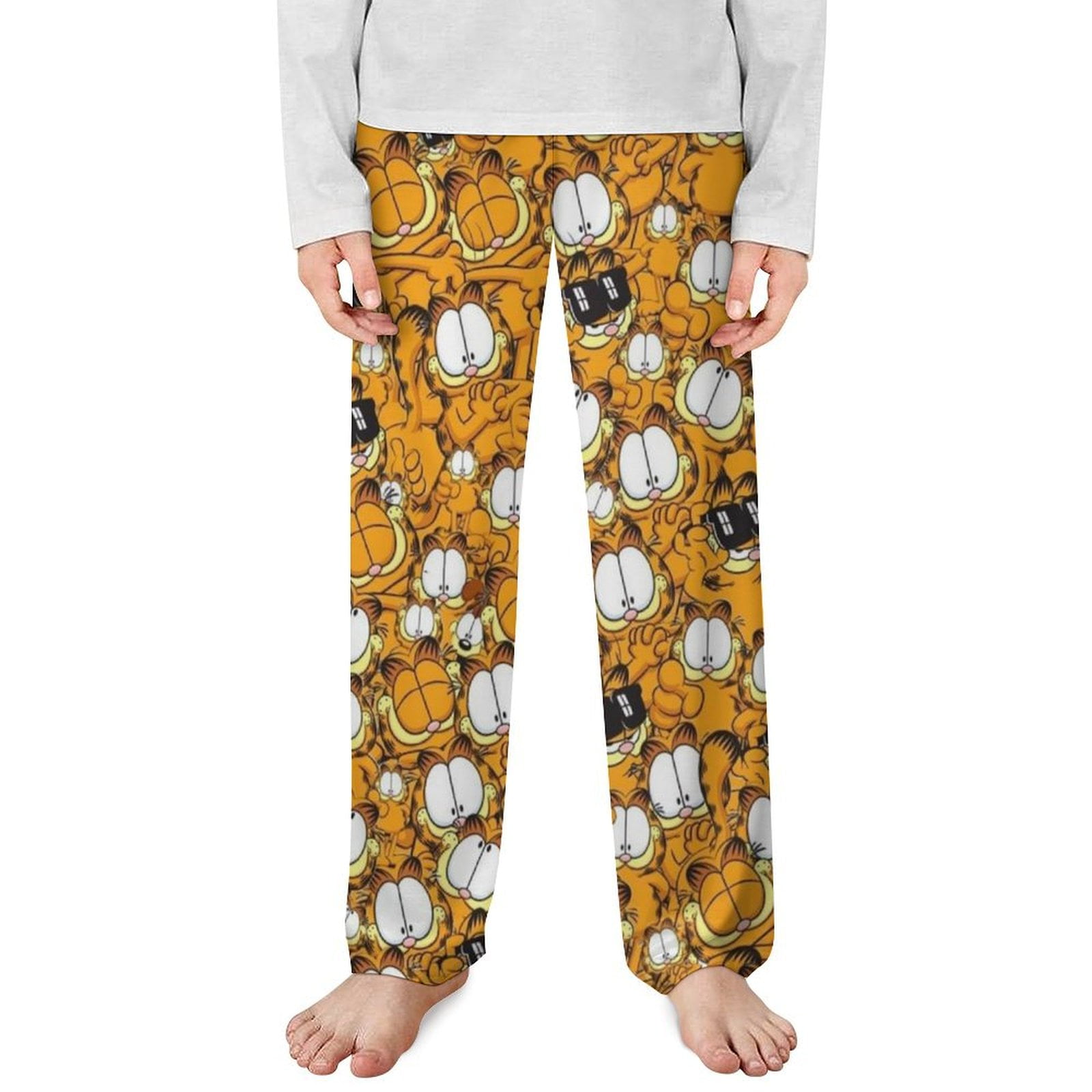 Garfield Children's Pajamas Straight Leg Pants Soft Pants Lounge ...
