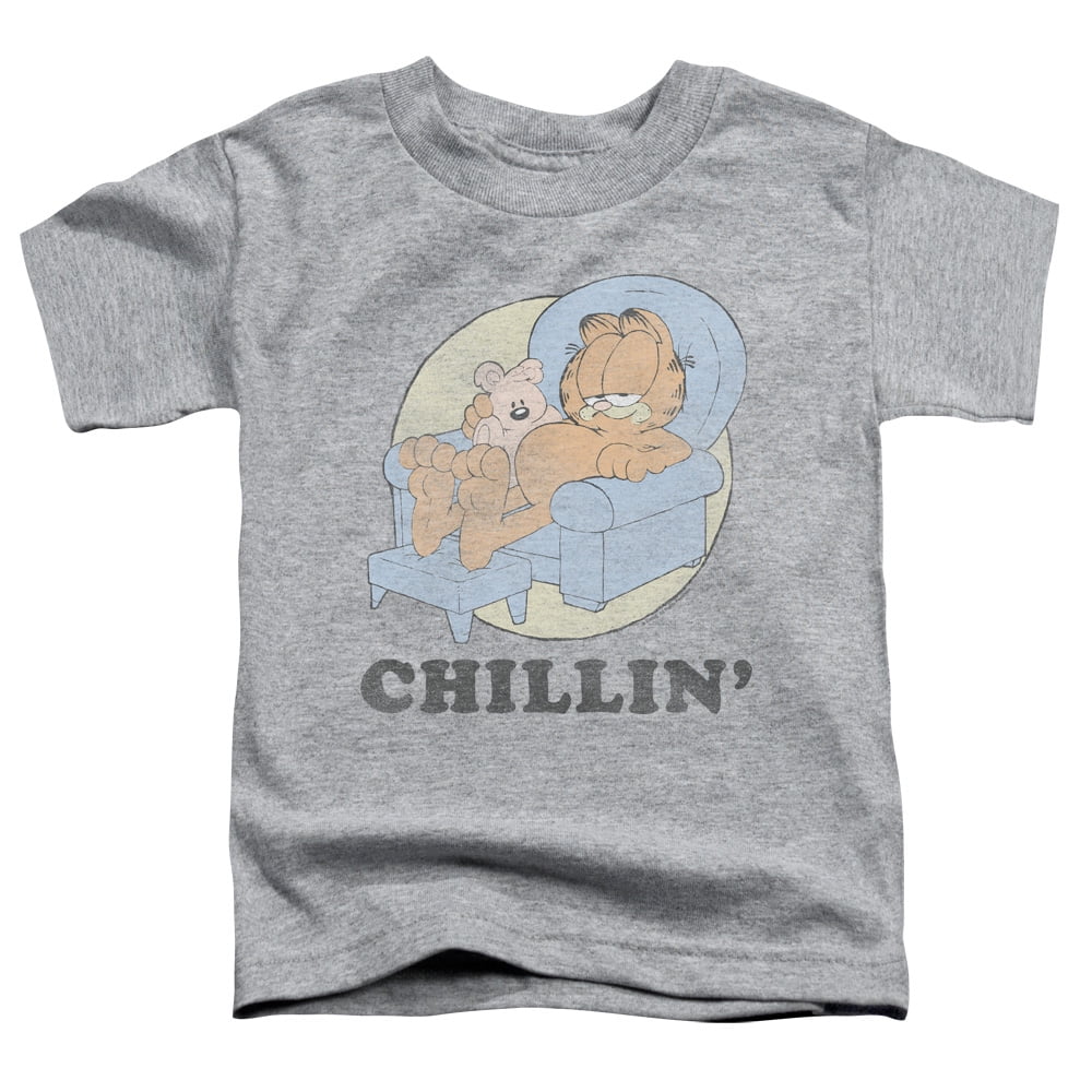 Garfield - Chillin - Toddler Short Sleeve Shirt - 2T - Walmart.com