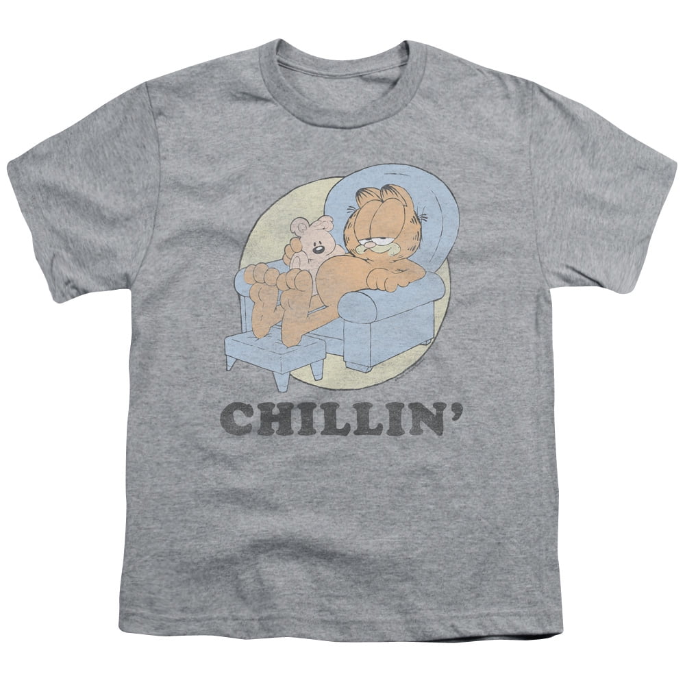 Garfield - Chillin - Youth Short Sleeve Shirt - Large - Walmart.com