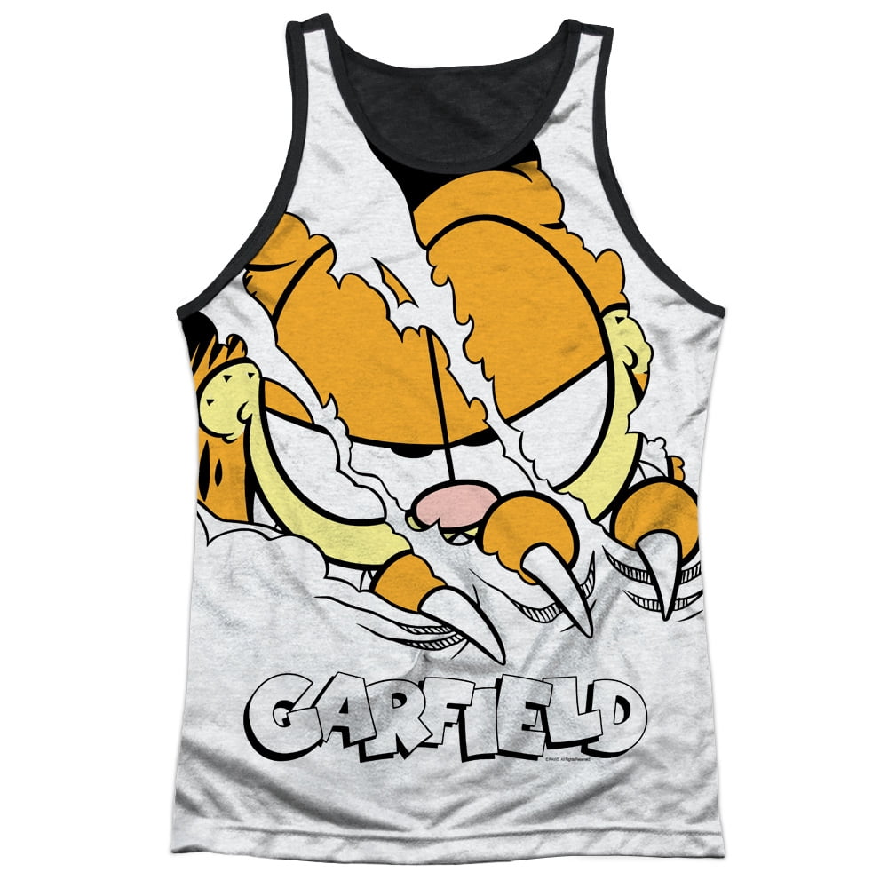 Garfield Comic Cartoon Movie TV Series Bad Kitty Adult Black Back Tank ...