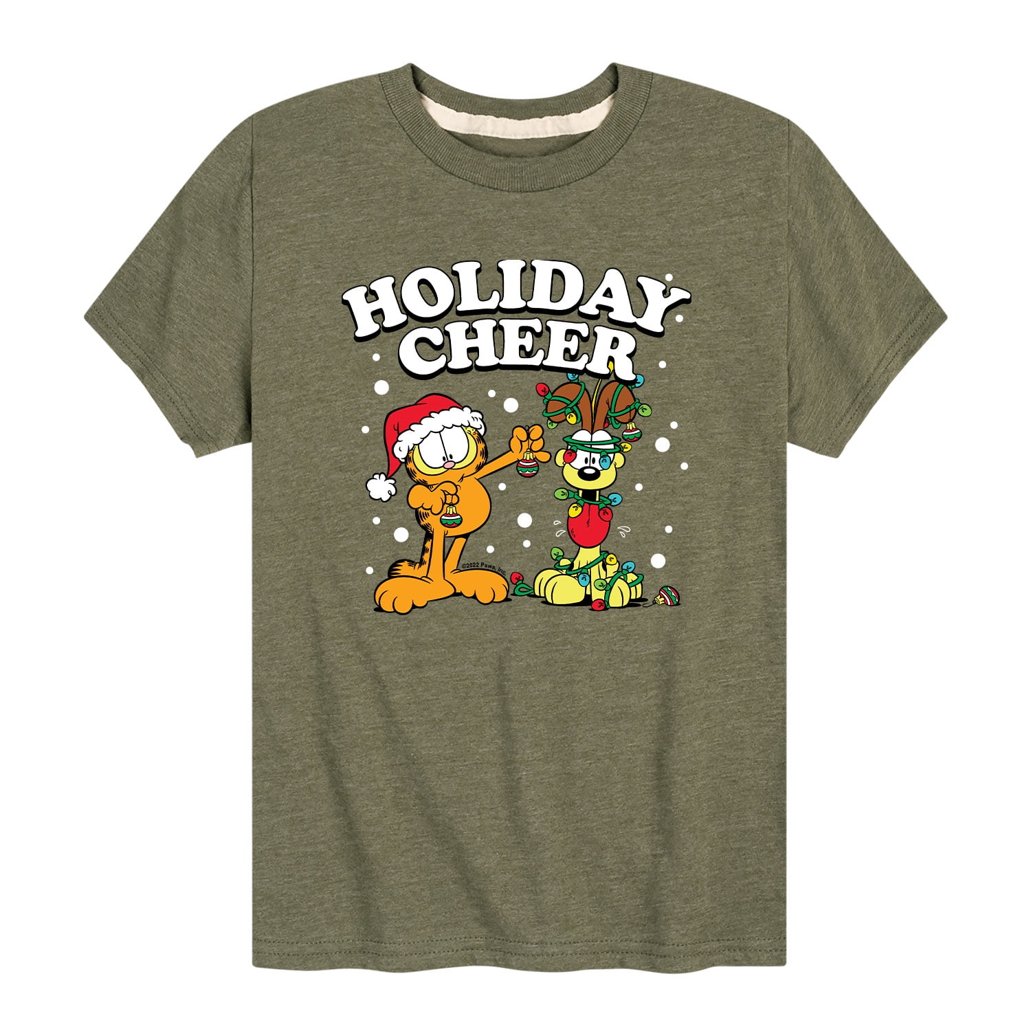 Garfield - Feliz Navi Dog - Toddler And Youth Short Sleeve Graphic T ...