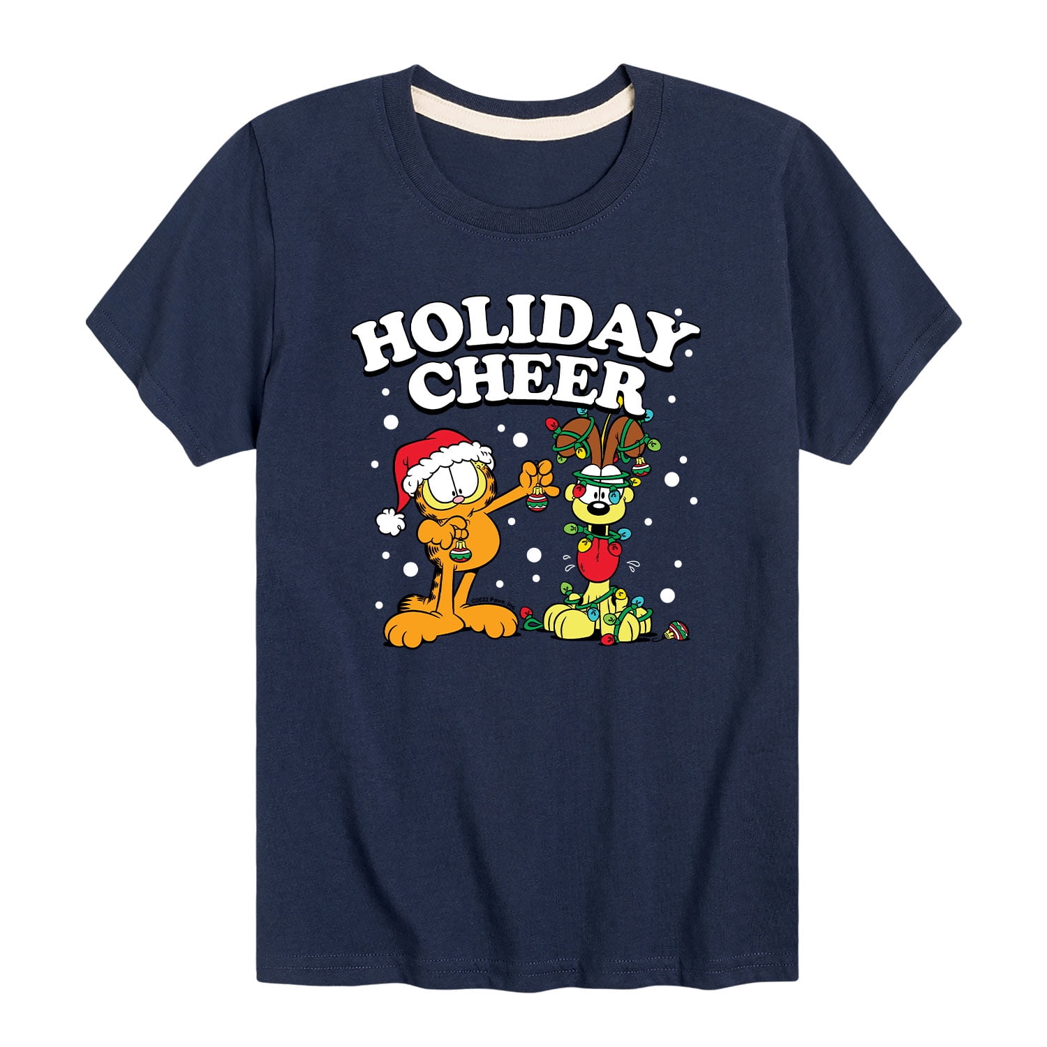 Garfield - Feliz Navi Dog - Toddler And Youth Short Sleeve Graphic T ...