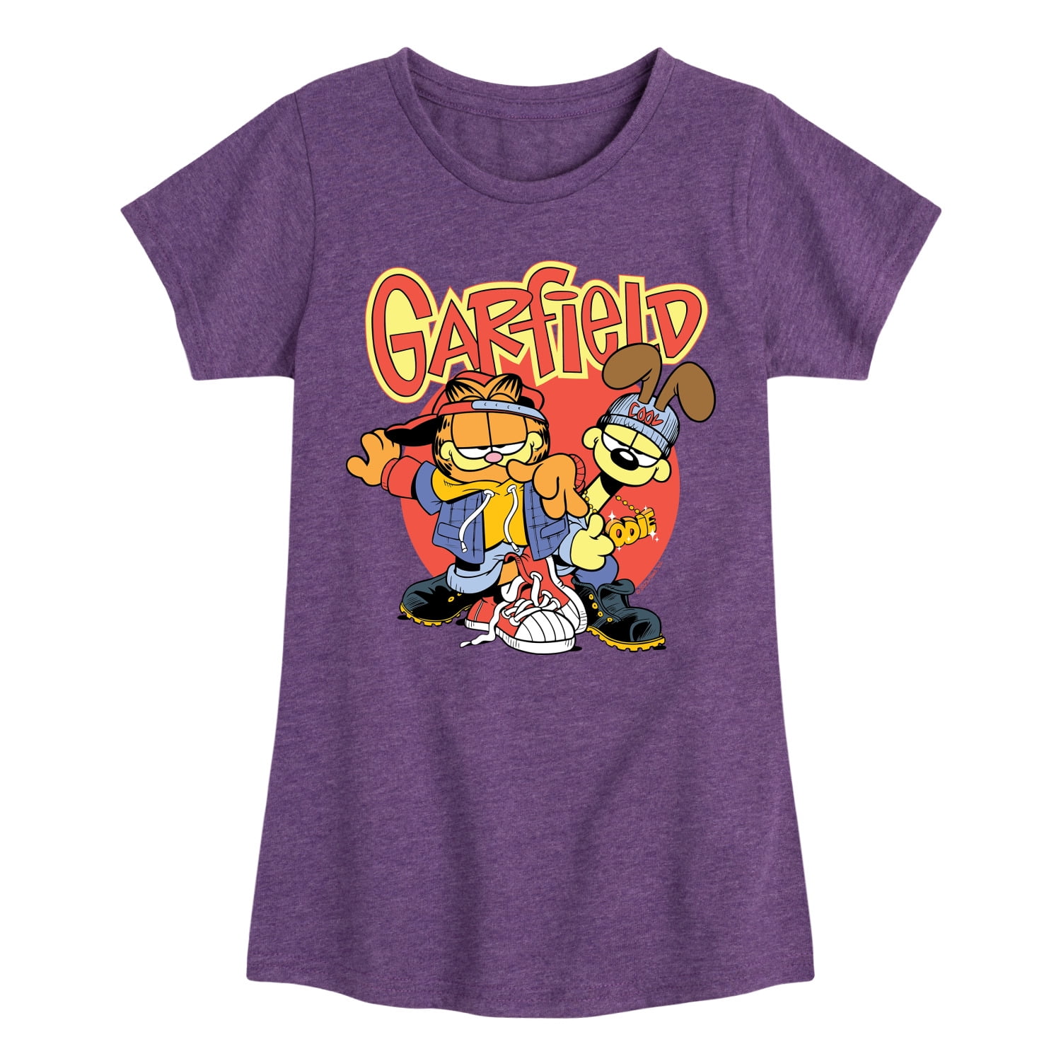 Garfield - Garf And Odie Logo - Toddler & Youth Girls Short Sleeve ...