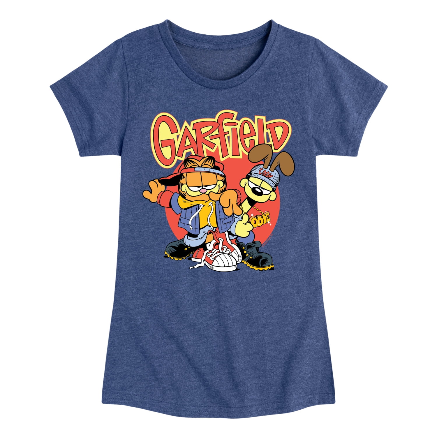 Garfield - Garf And Odie Logo - Toddler & Youth Girls Short Sleeve ...