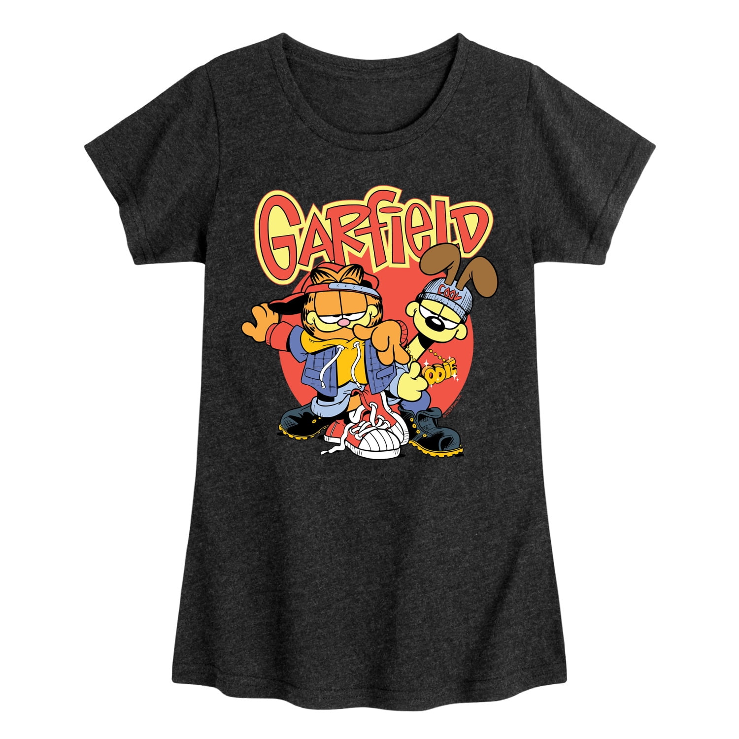 Garfield - Garf And Odie Logo - Toddler & Youth Girls Short Sleeve ...