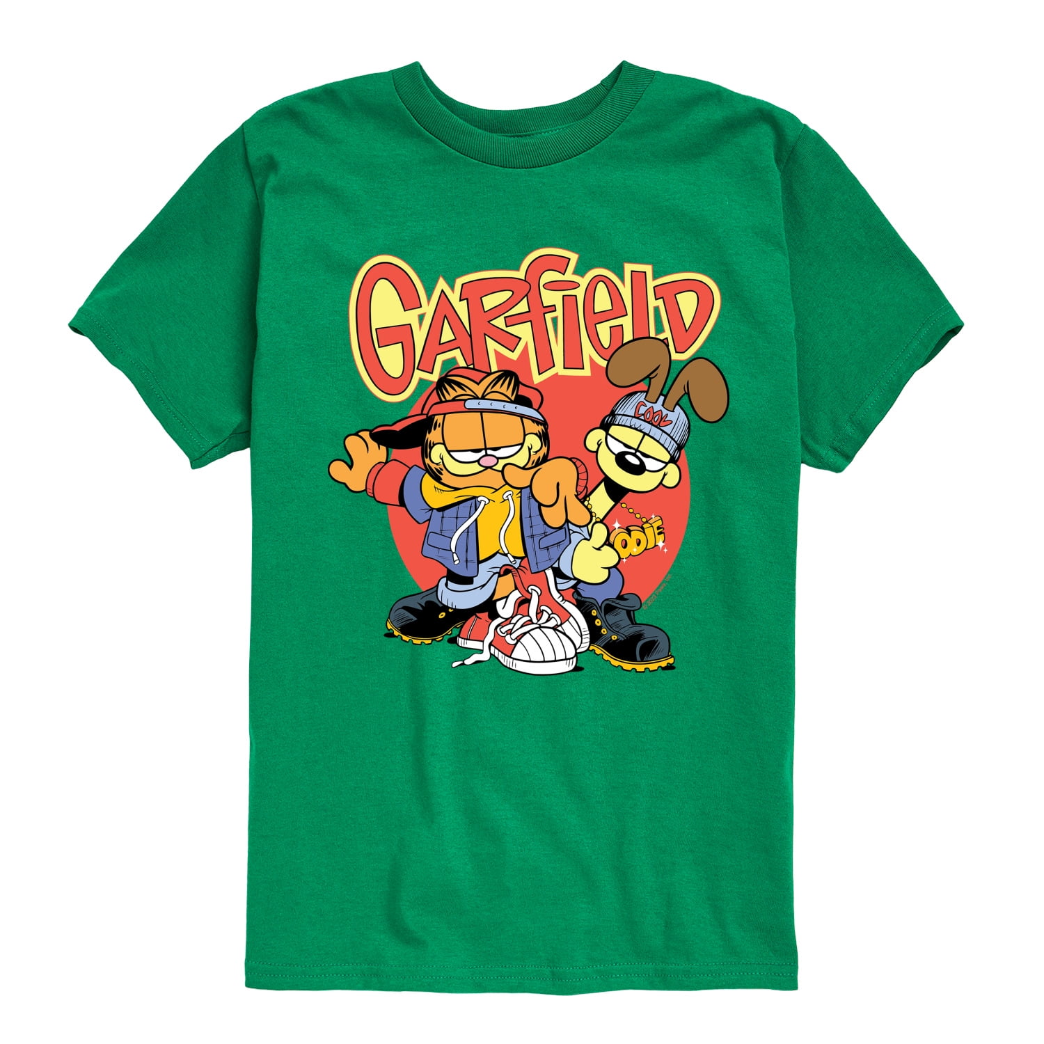 Garfield - Garf And Odie Logo - Toddler & Youth Short Sleeve Graphic T ...