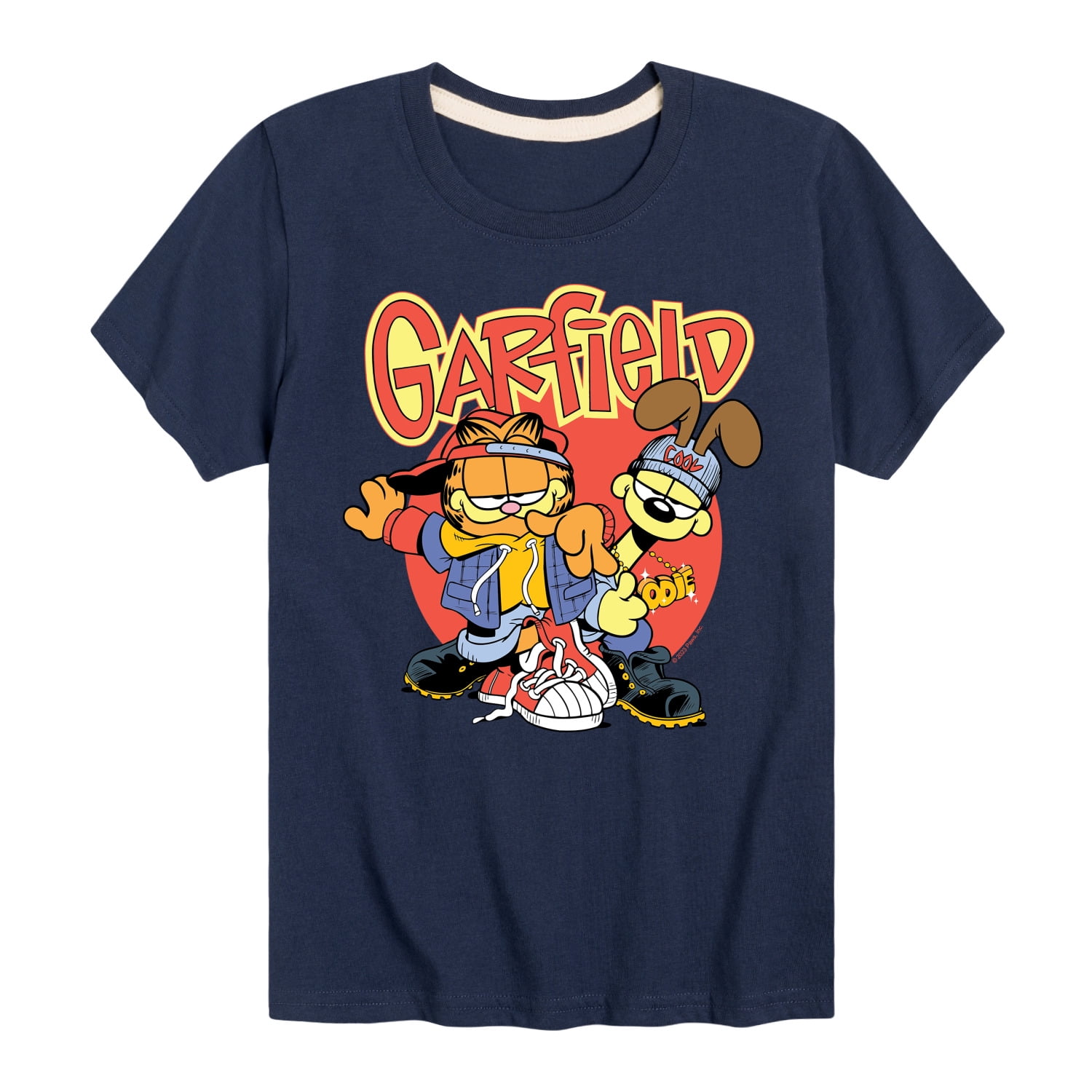 Garfield - Garf And Odie Logo - Toddler & Youth Short Sleeve Graphic T ...