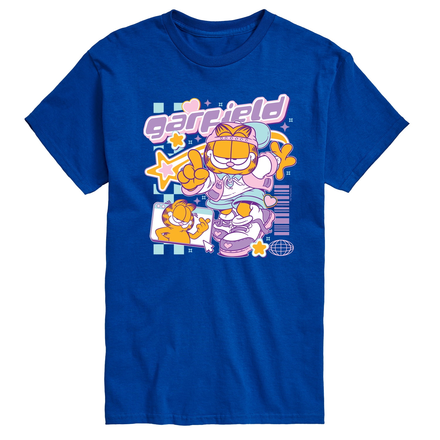 Garfield - Garf Kawaii Y2K - Men's Short Sleeve Graphic T-Shirt ...