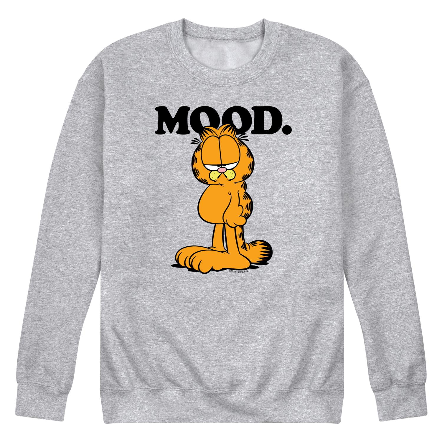 Garfield - Garfield Animations - Men's Crew Neck Fleece Pullover ...