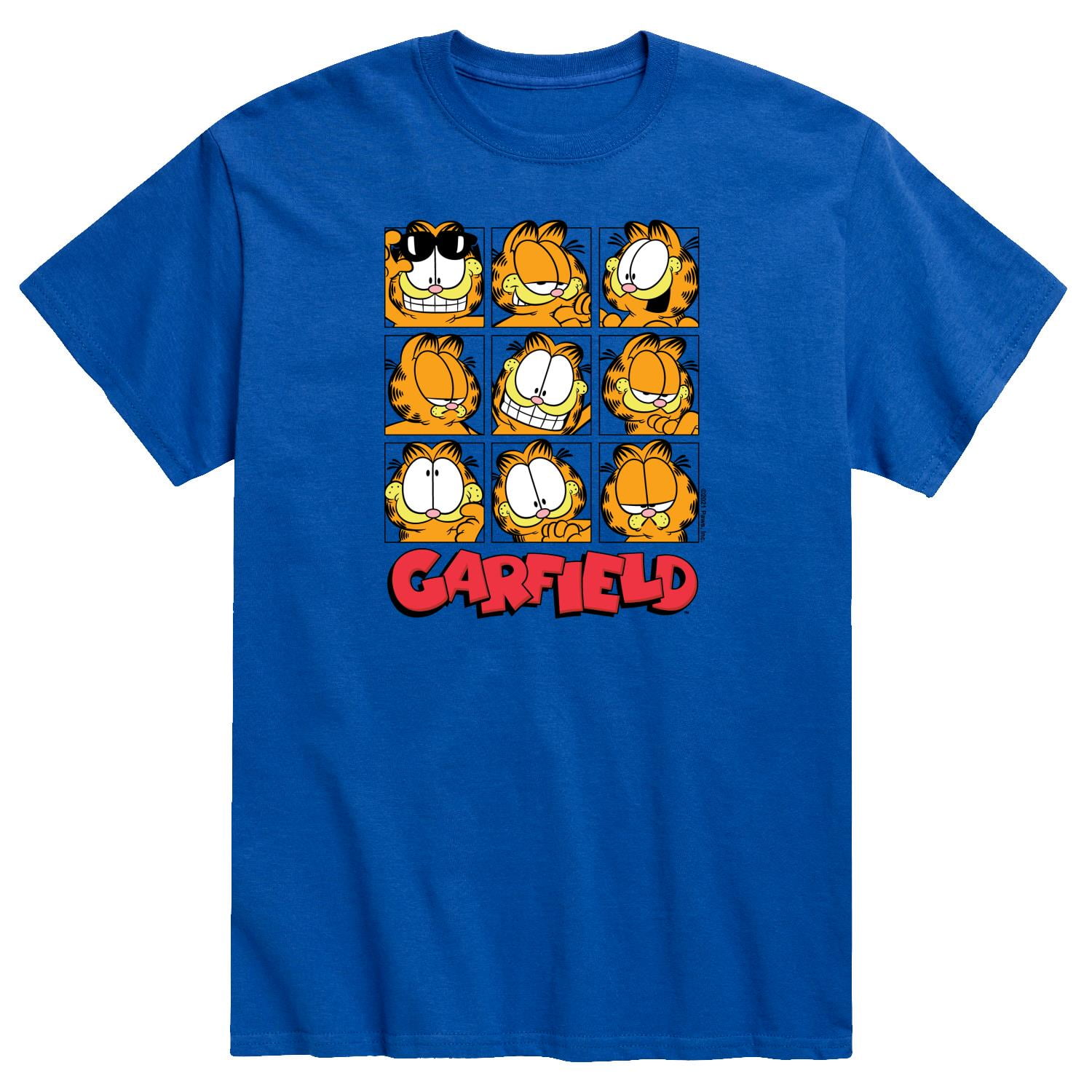 Garfield - Garfield Animations - Men's Short Sleeve Graphic T-Shirt ...