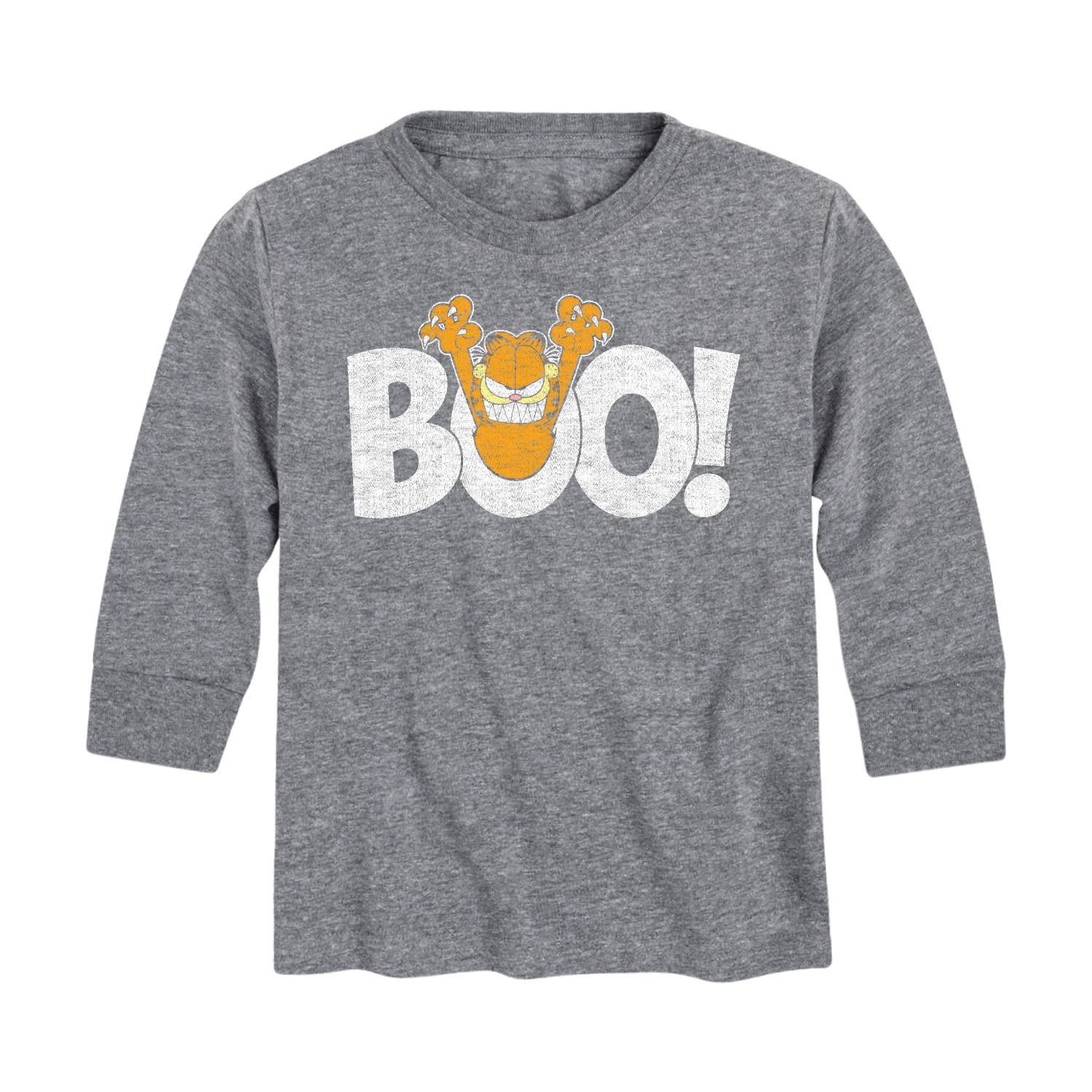 Garfield - Garfield Boo - Toddler And Youth Long Sleeve Graphic T-Shirt ...
