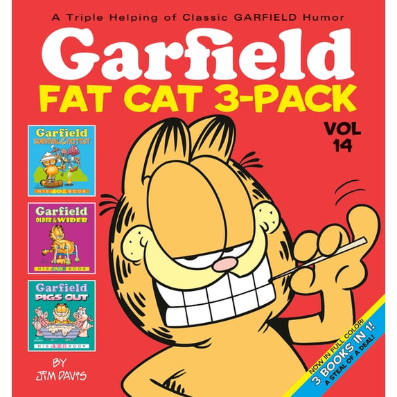 Garfield Garfield Fat Cat 3-Pack #14, (Paperback) - Walmart.com