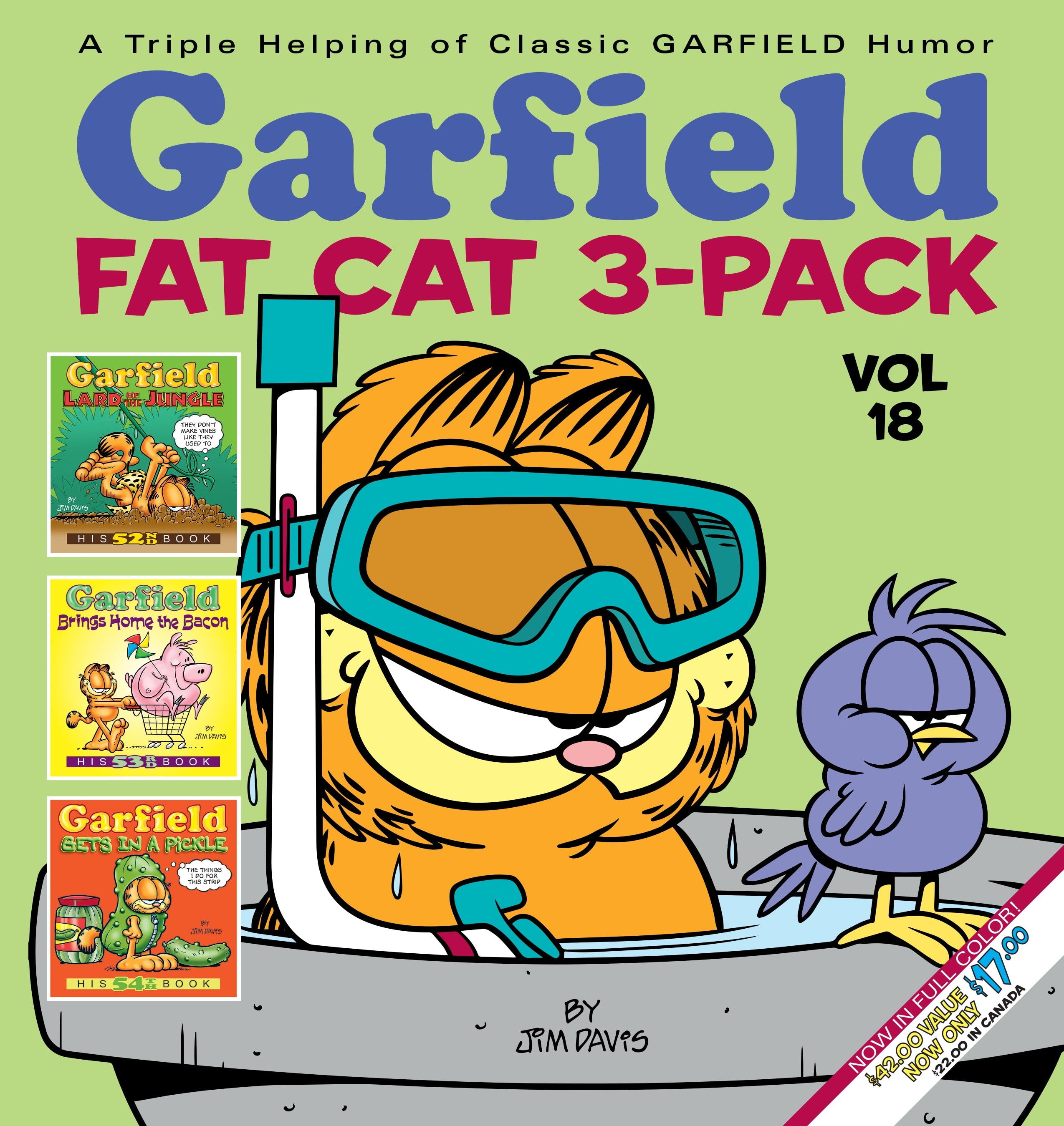 Garfield Garfield Fat Cat 3-Pack, Volume 18, (Paperback) - Walmart.com