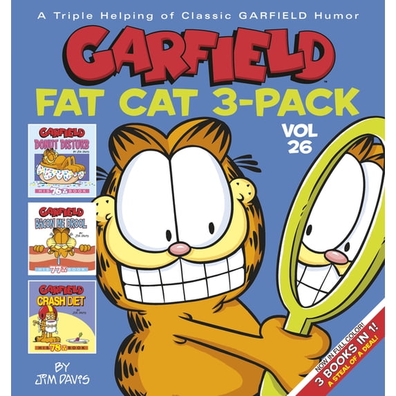 Garfield Garfield Fat Cat 3-Pack #26, (Paperback) - Walmart.com