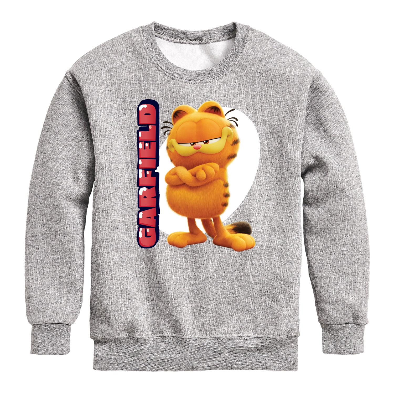 Garfield - Garfield Movie Vertical - Toddler & Youth Crewneck Fleece ...