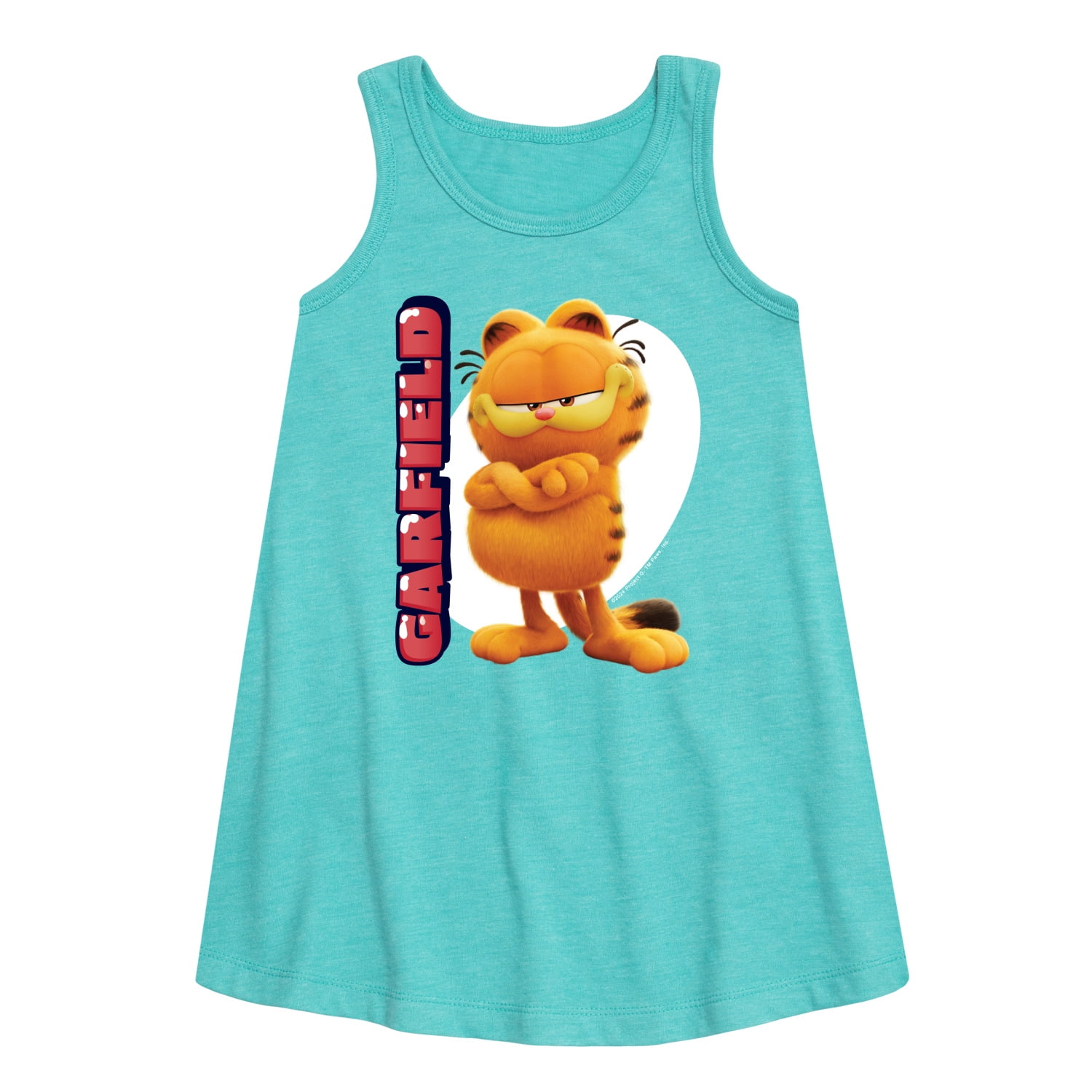 Garfield - Garfield Movie Vertical - Toddler & Youth Girls A-line Dress ...