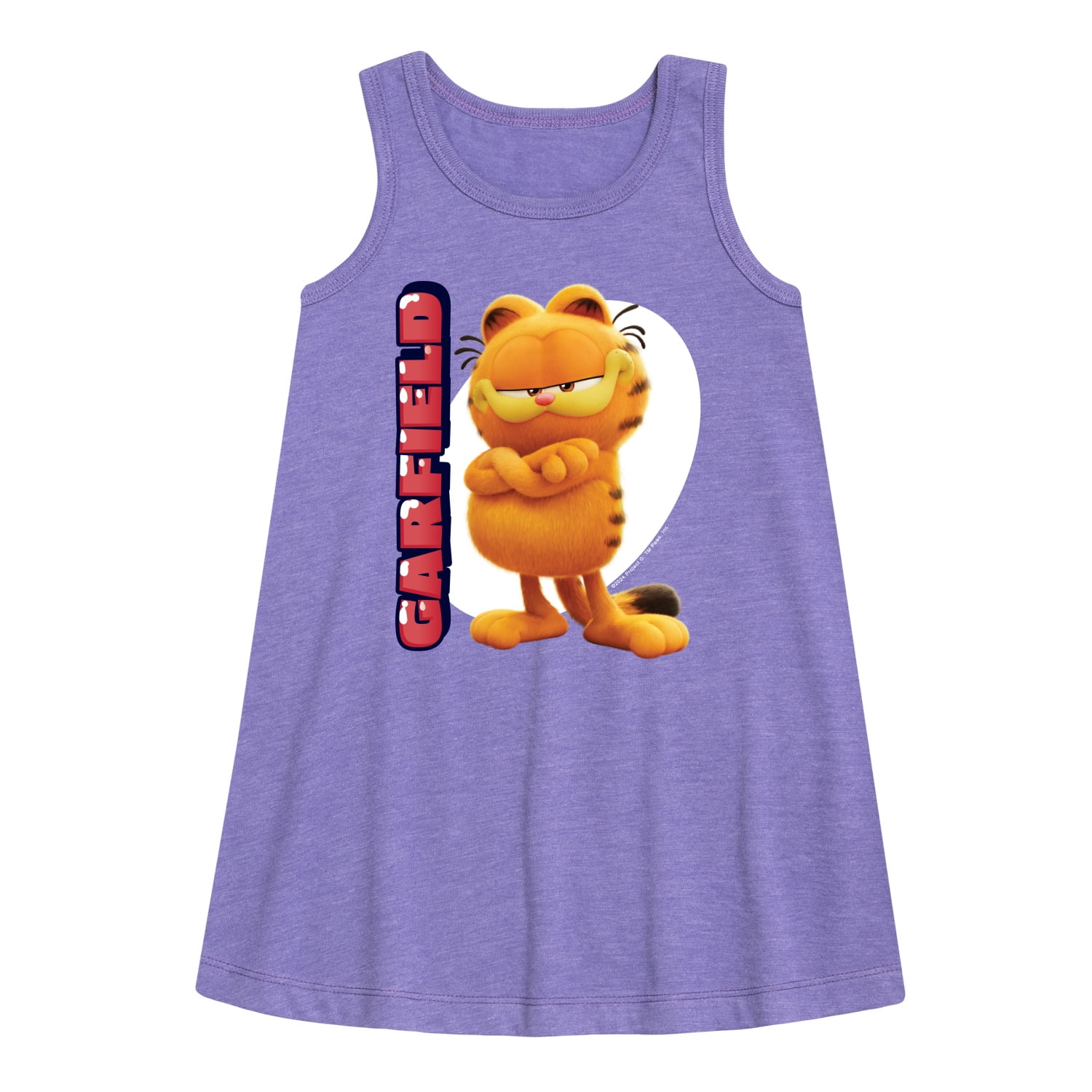 Garfield - Garfield Movie Vertical - Toddler & Youth Girls A-line Dress ...