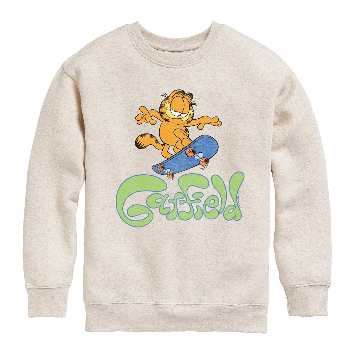 Garfield - Garfield Skater Logo - Toddler & Youth Crewneck Fleece ...