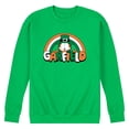 Garfield - Garfield St Paddys - Men's Crew Fleece Sweatshirt - Walmart.com